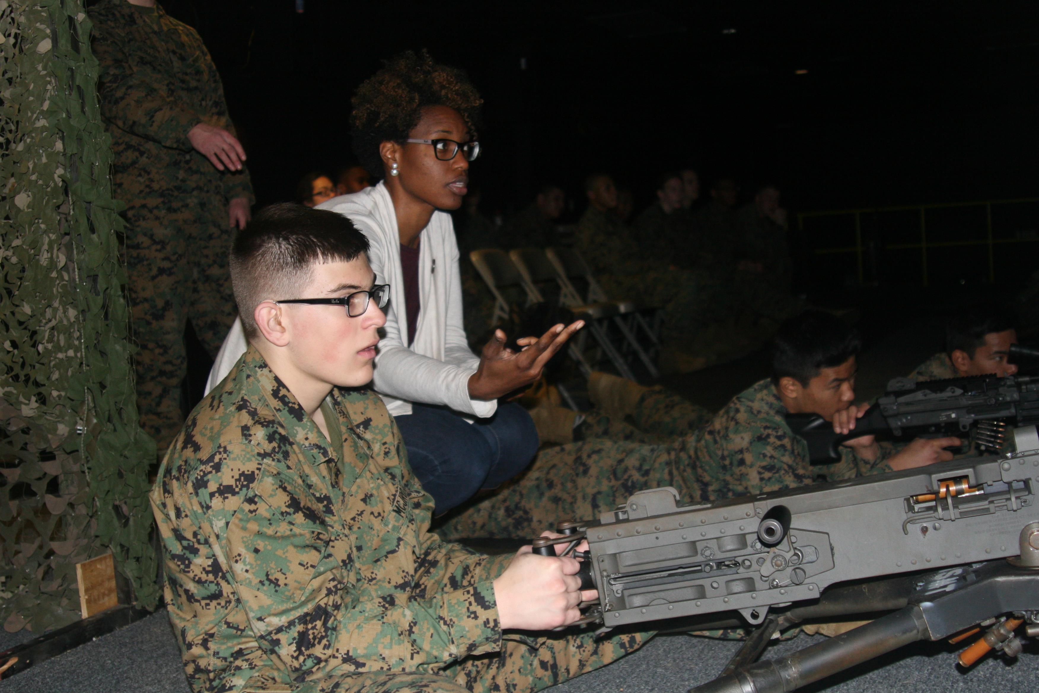 Visit to MCBQ gives Baltimore JROTC students an opportunity to develop ...