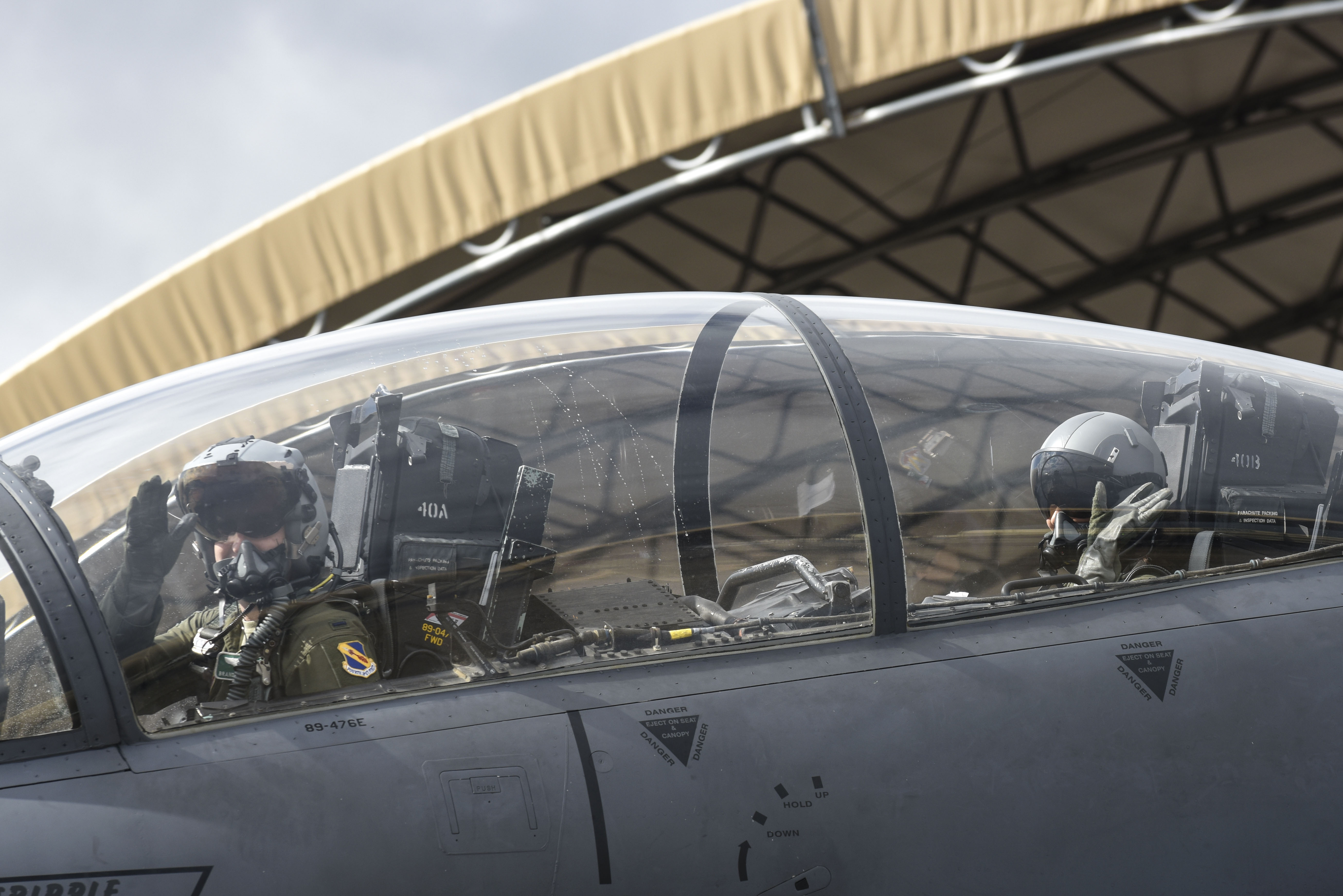 335th FS, 4th AMXS spouses receive unique Strike Eagle opportunity ...