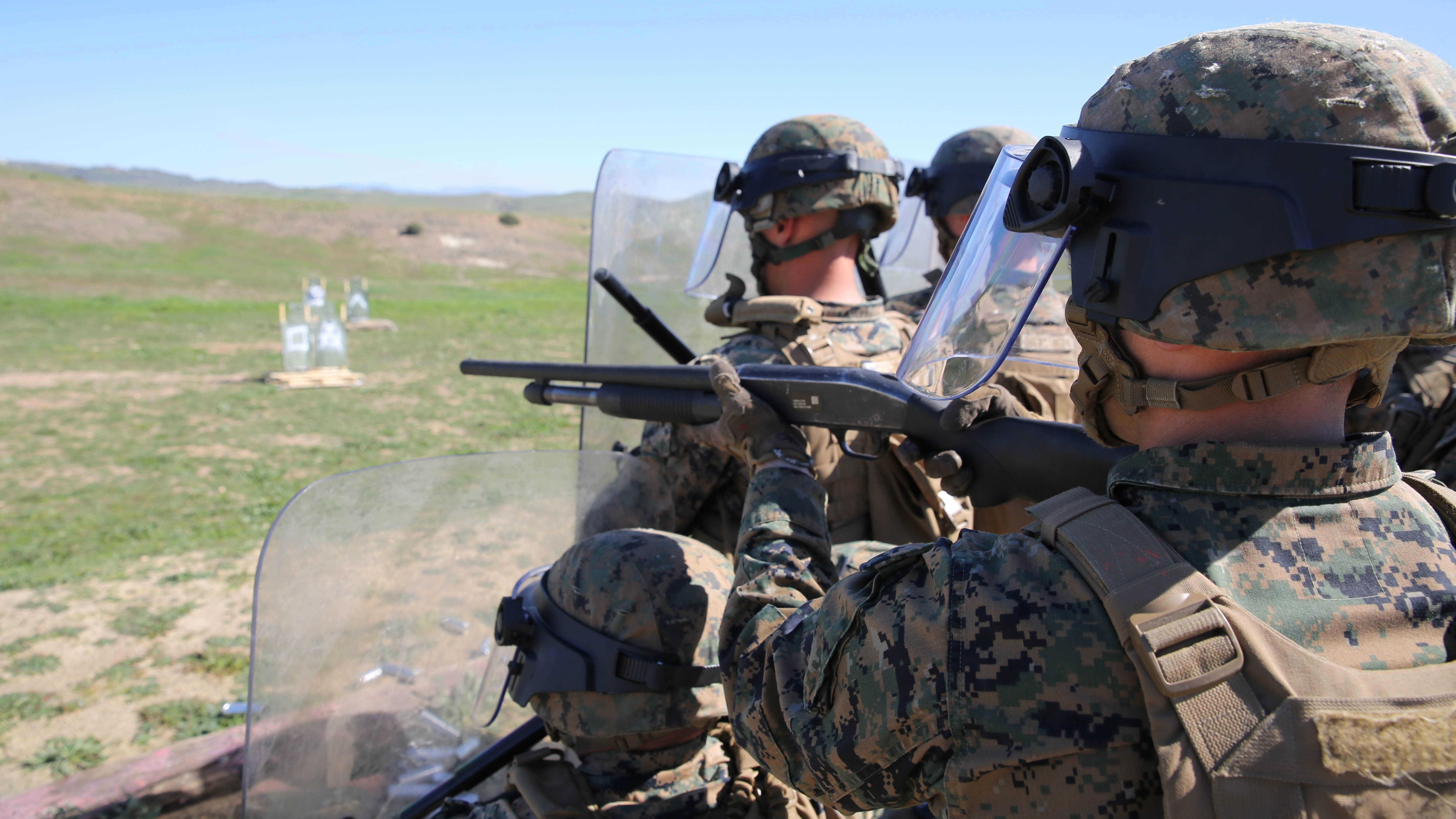 Law enforcement Marines train to protect embassy’s, quell riots ...