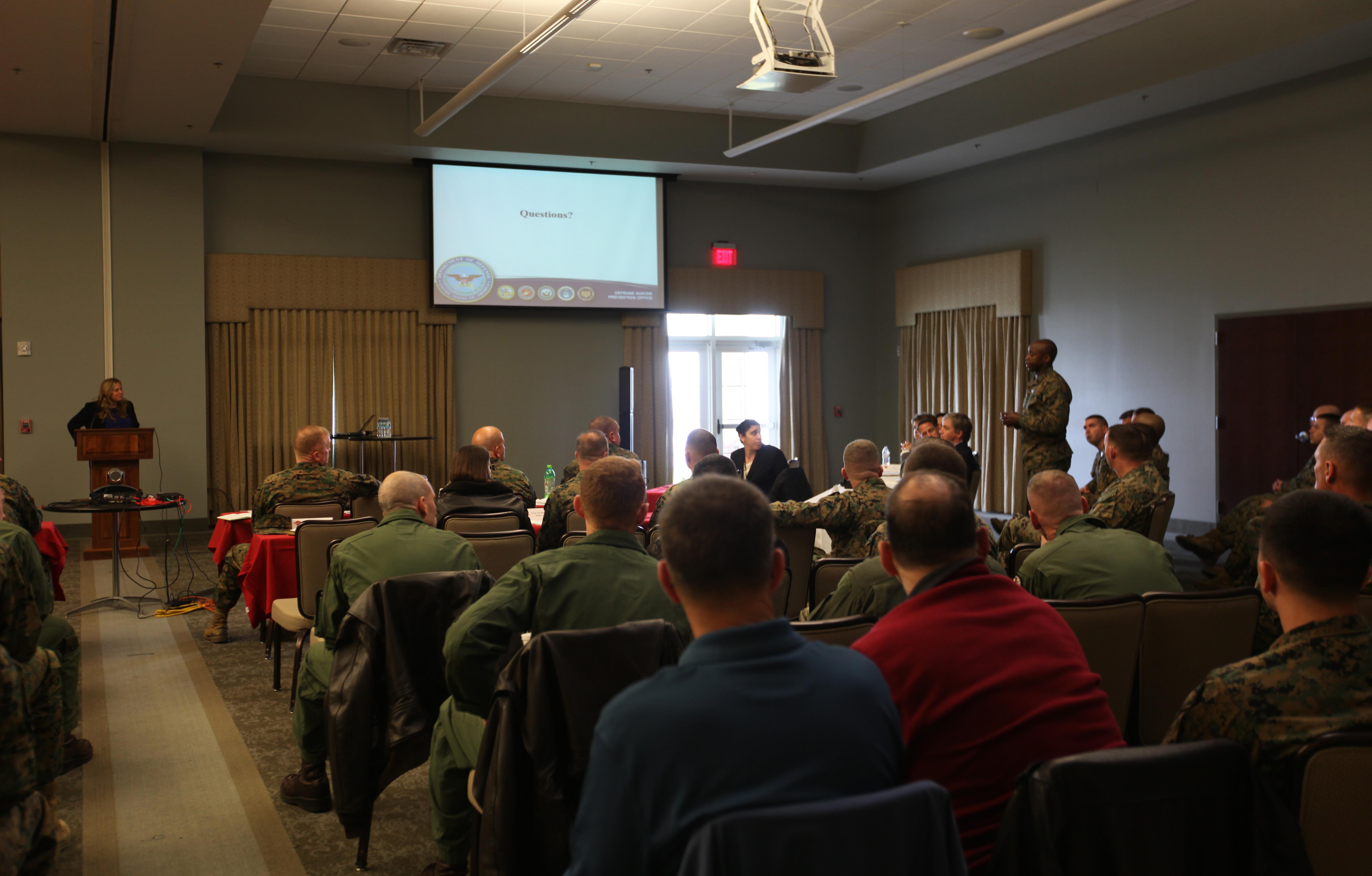 2nd MAW leaders proactive in suicide prevention > Marine Corps Air ...