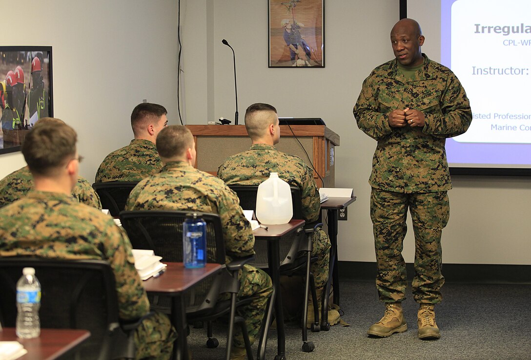 18th Sergeant Major of the Marine Corps visits CBIRF