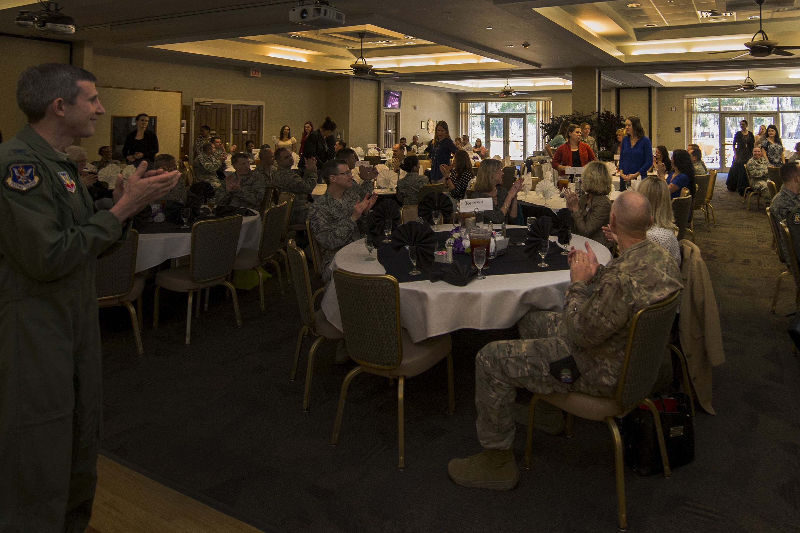 Key Spouses' luncheon: Caring for Airmen, families > Moody Air Force ...