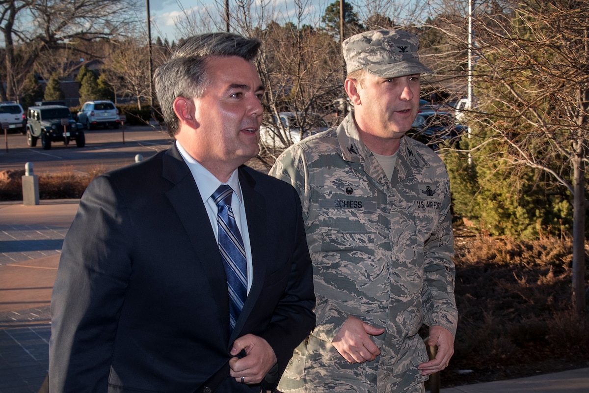 Colorado senator visits 21st Space Wing > Peterson and Schriever Space ...