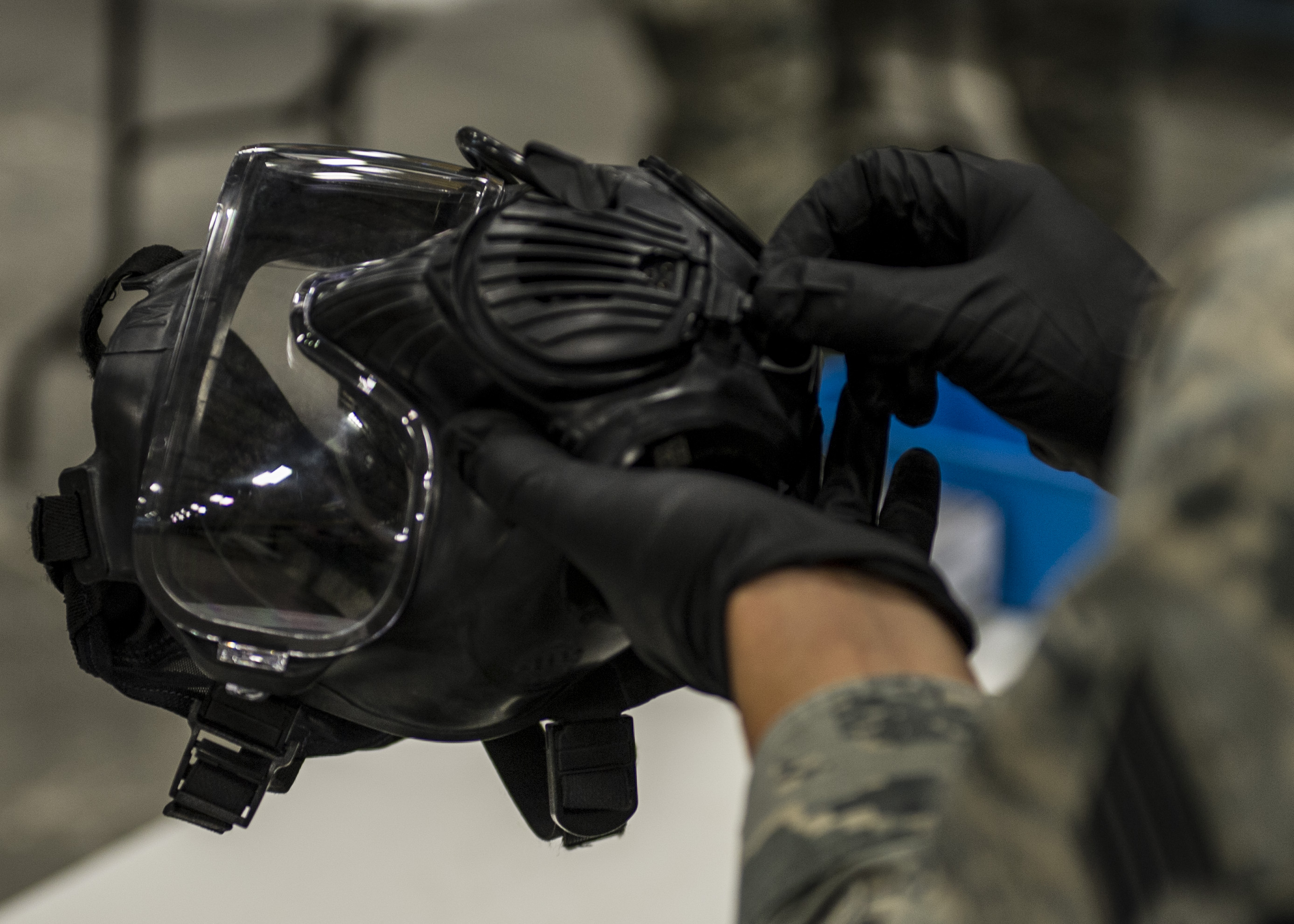 Gas Masks and Guns: LRS teaches handling with care > Fairchild Air ...