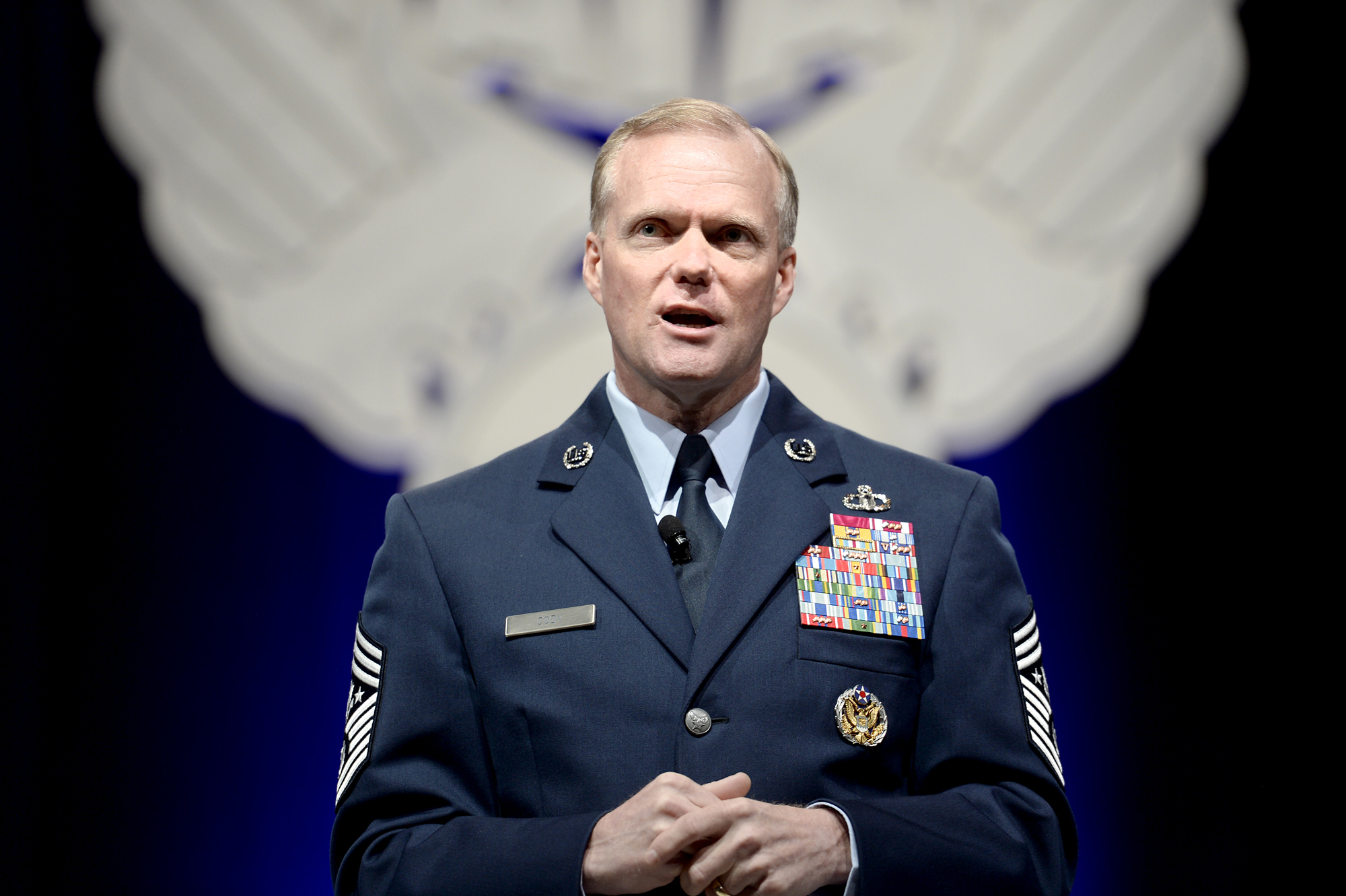 Cody gives enlisted perspective at AFA > Air Education and Training ...