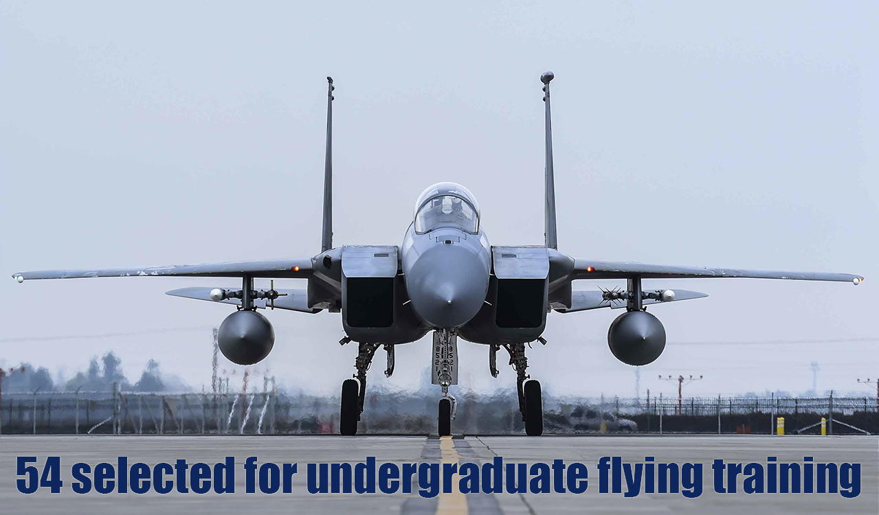 54 selected for Undergraduate Flying Training program > Air Force's ...