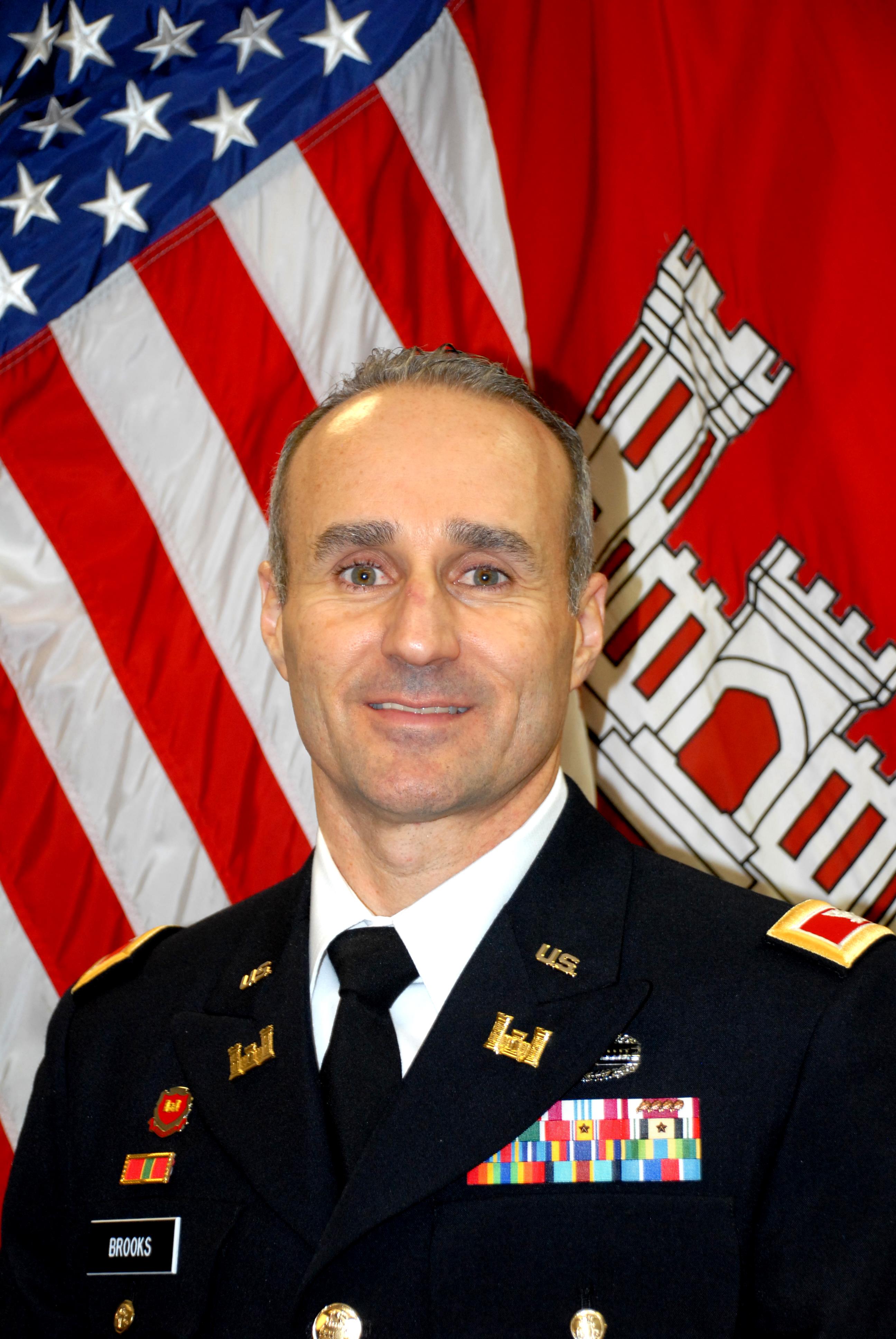 COL Michael Brooks, Alaska District Commander