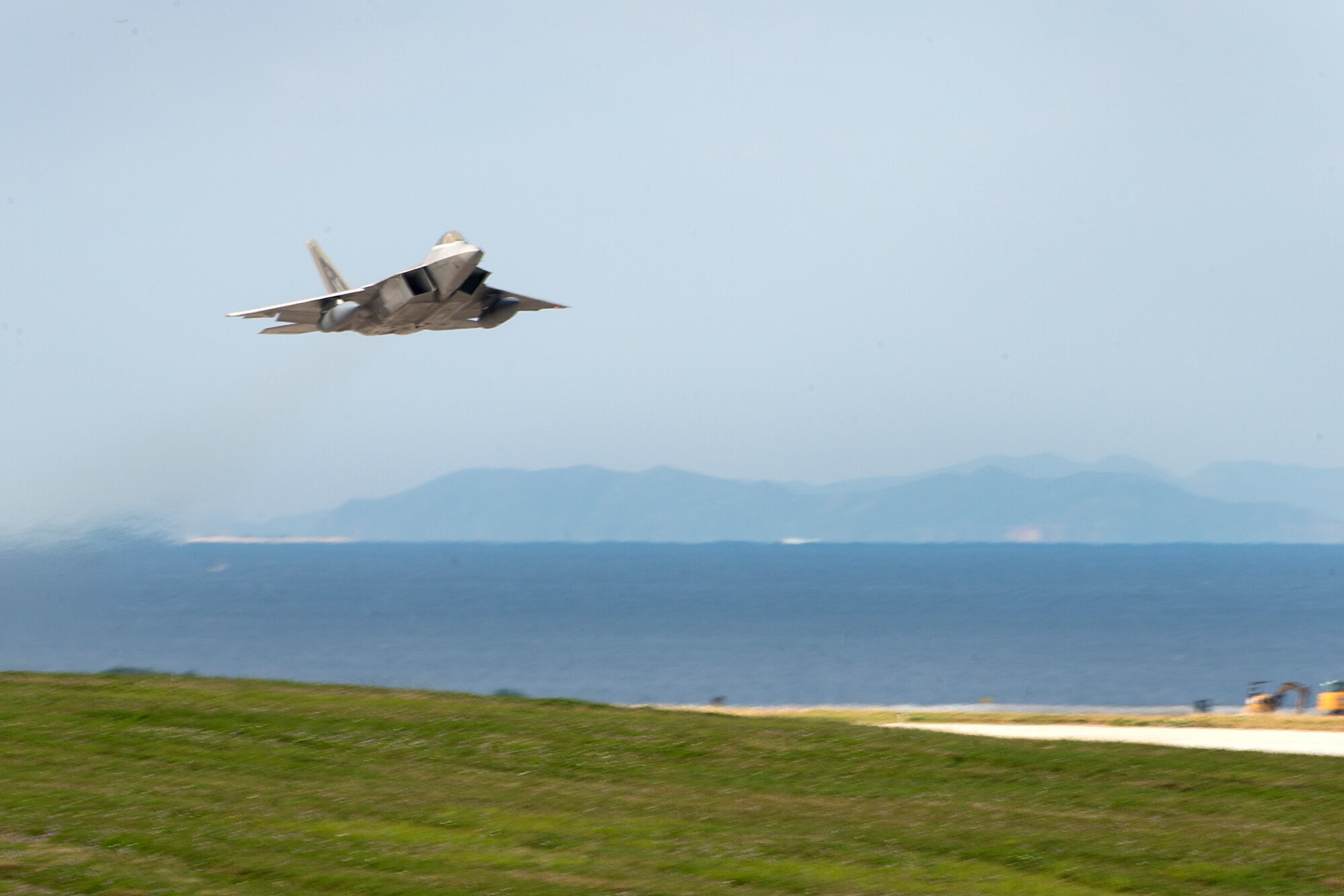 JBER F-22s depart Kadena for show of force over ROK > Kadena Air Base ...