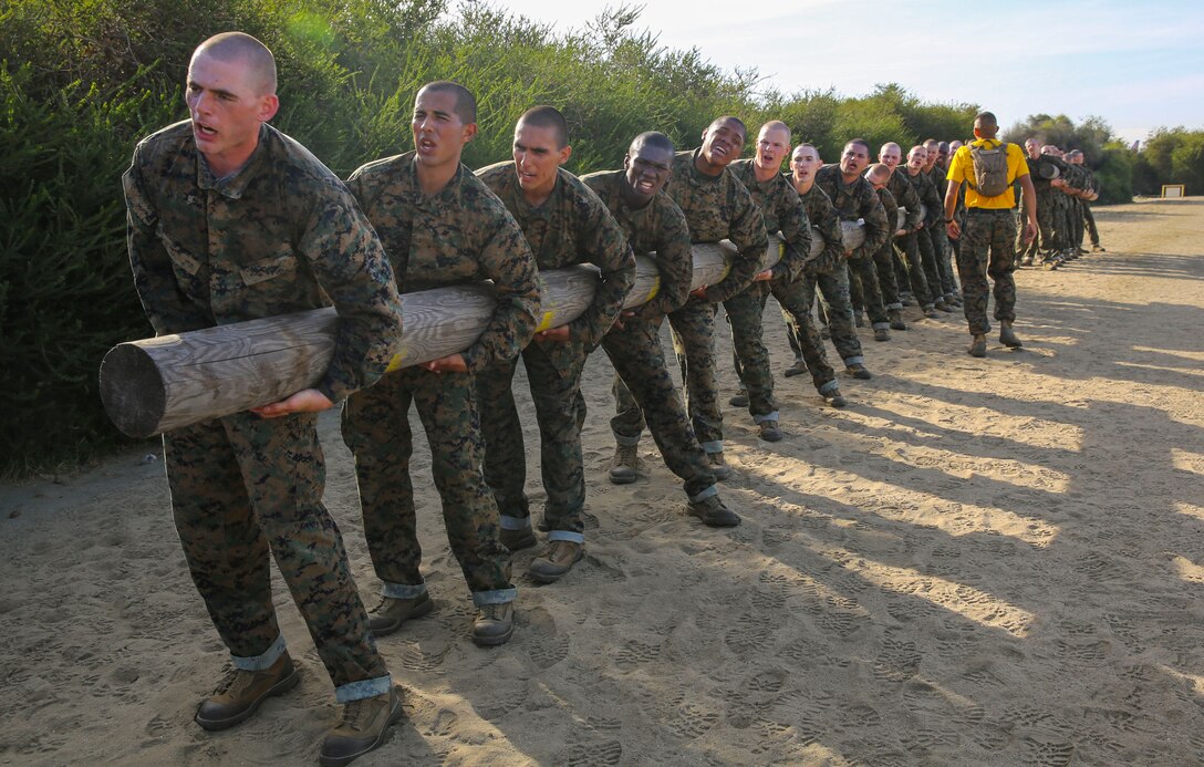 Co. G - Log Drills