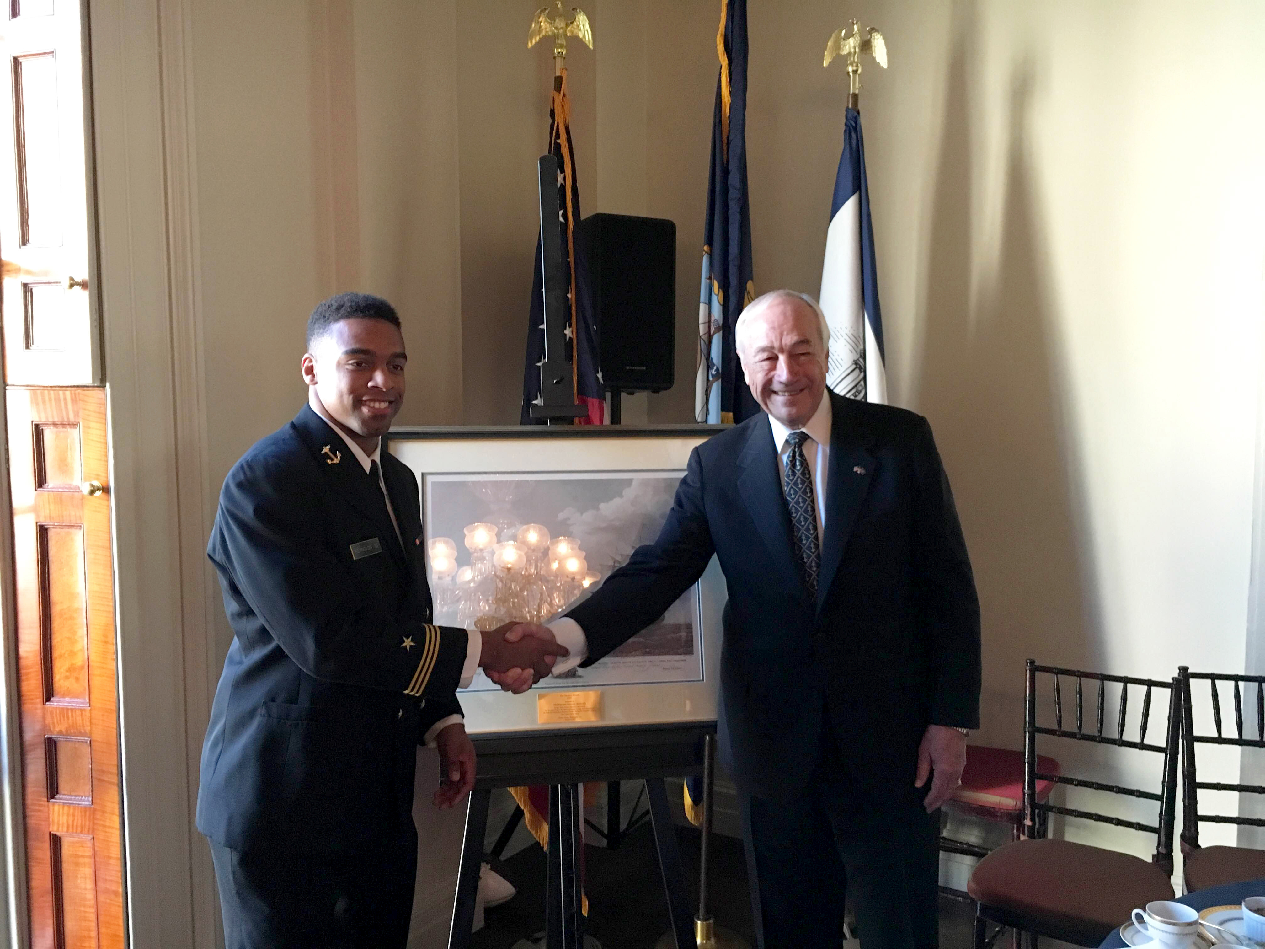 Naval Academy Midshipman Receives Inaugural Stephen Decatur Award ...