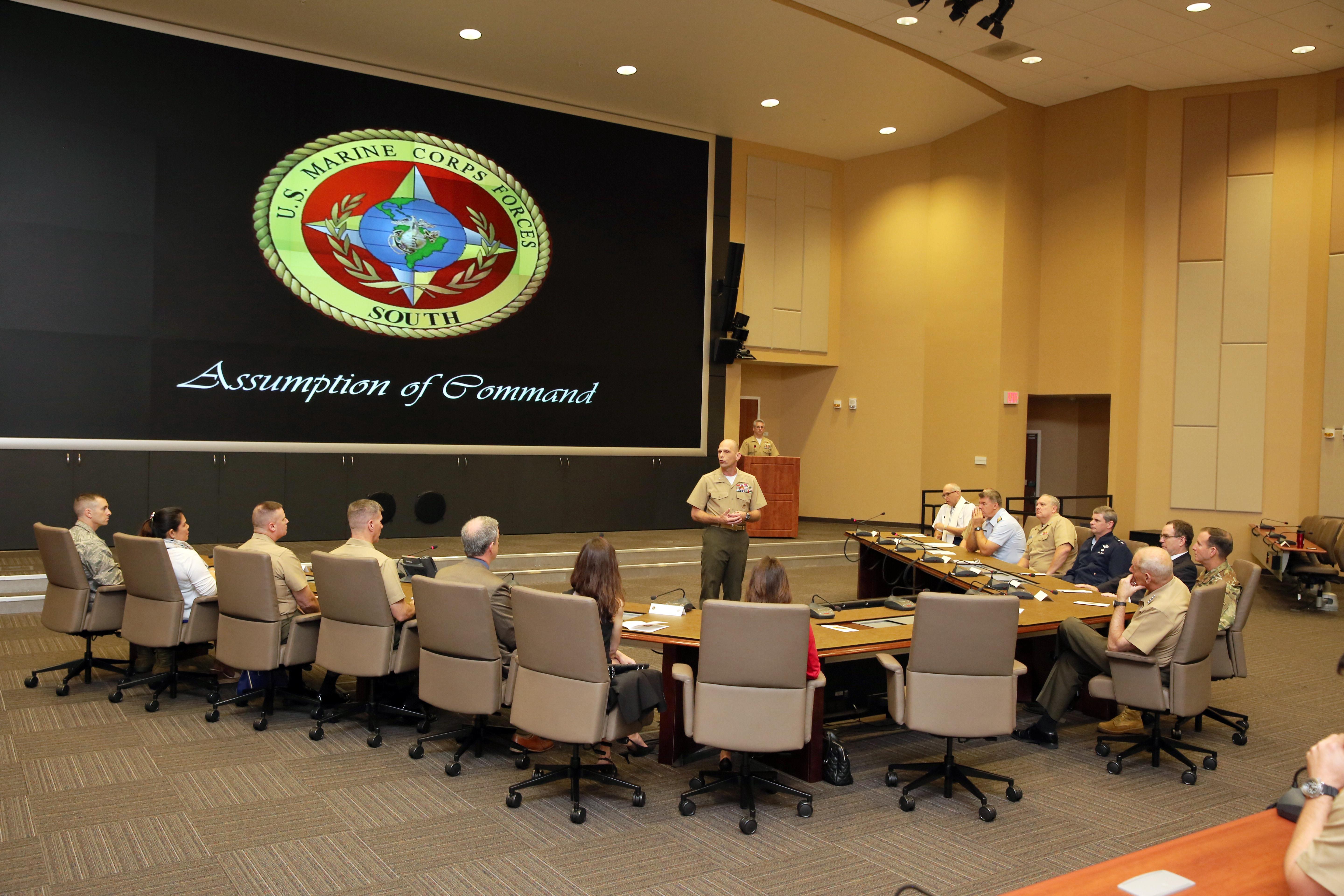 Brig. Gen. Kevin M. Iiams assumes command of MARFORSOUTH