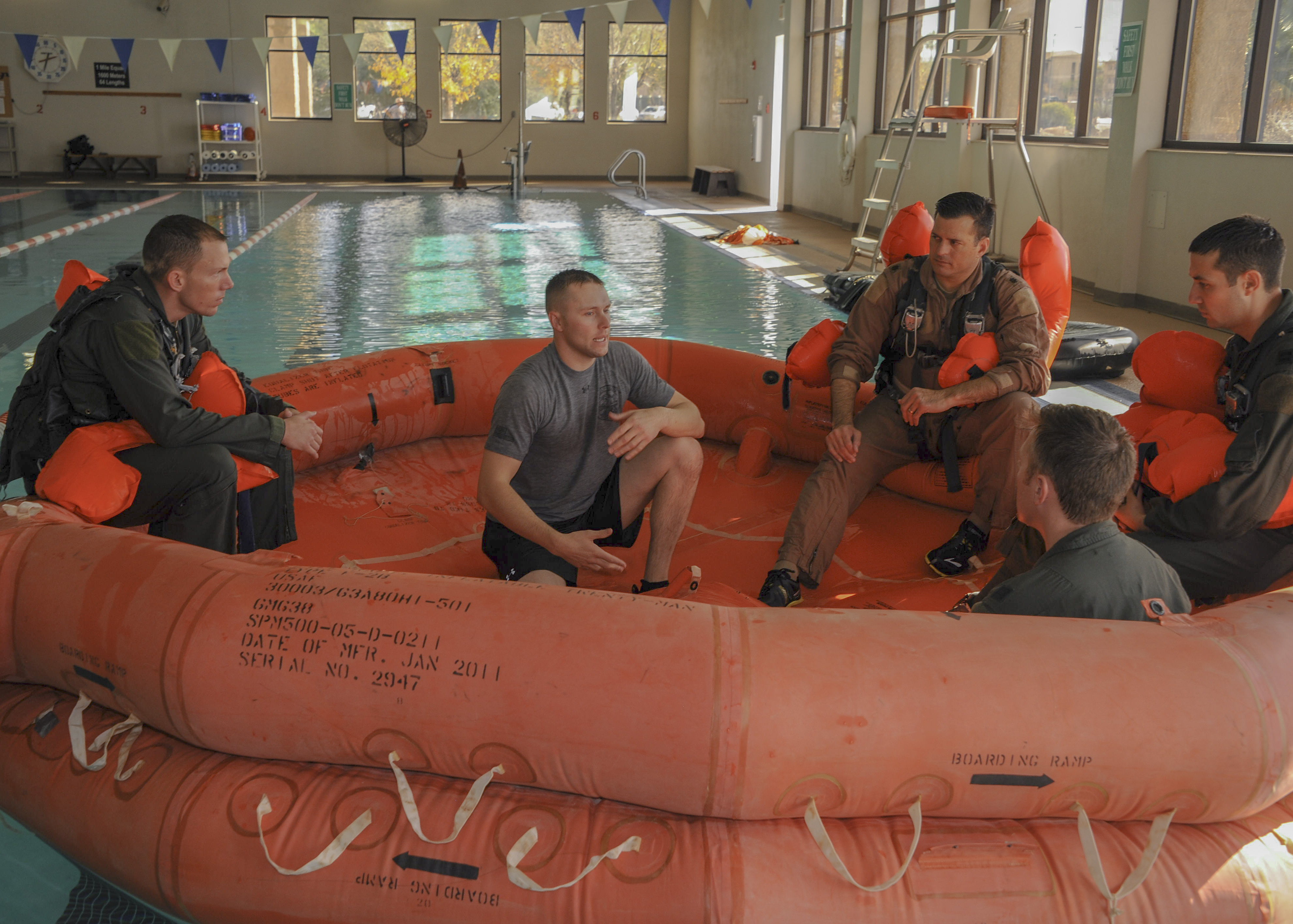 SERE water survival training > Davis-Monthan Air Force Base > Article View