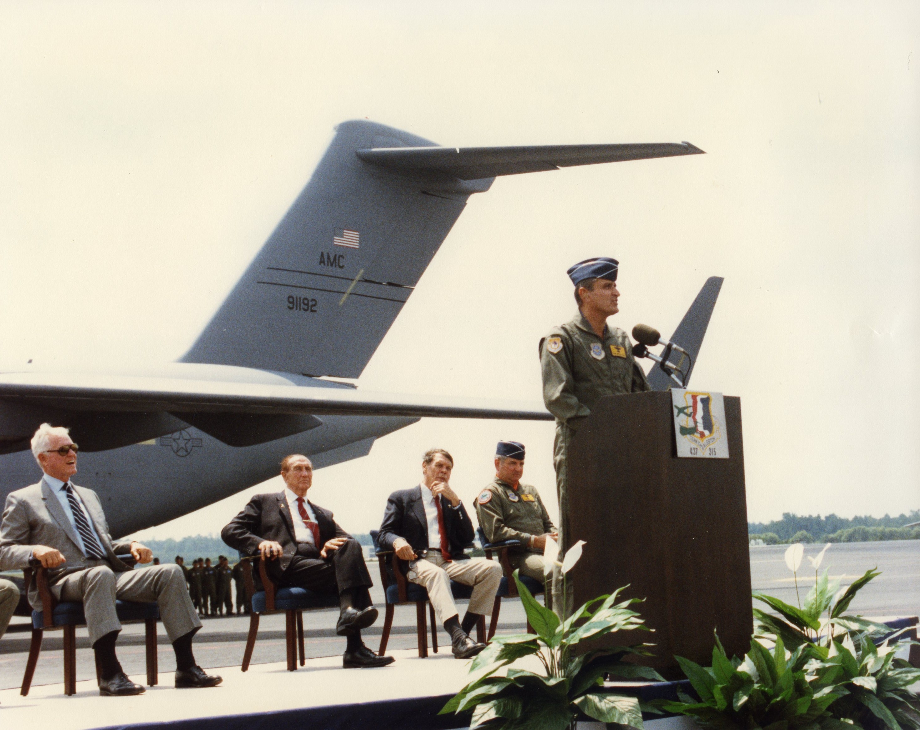 437 AW Commander Reflects on Wing's 50 Years in Charleston > Air ...
