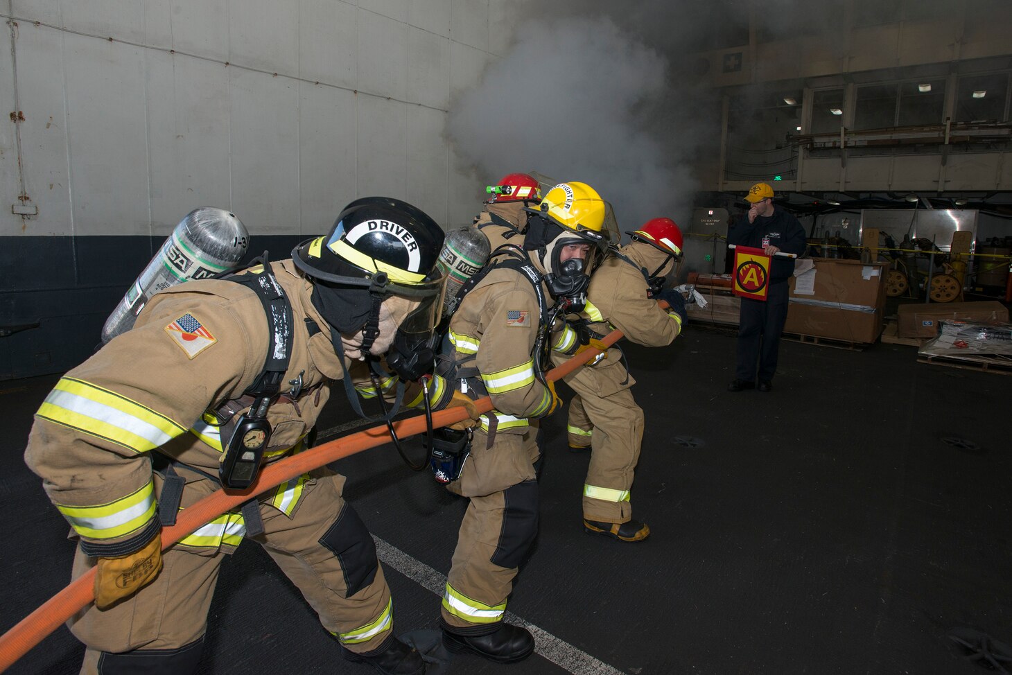 USS Ronald Reagan Completes Integrated Fire Drill > United States Navy ...