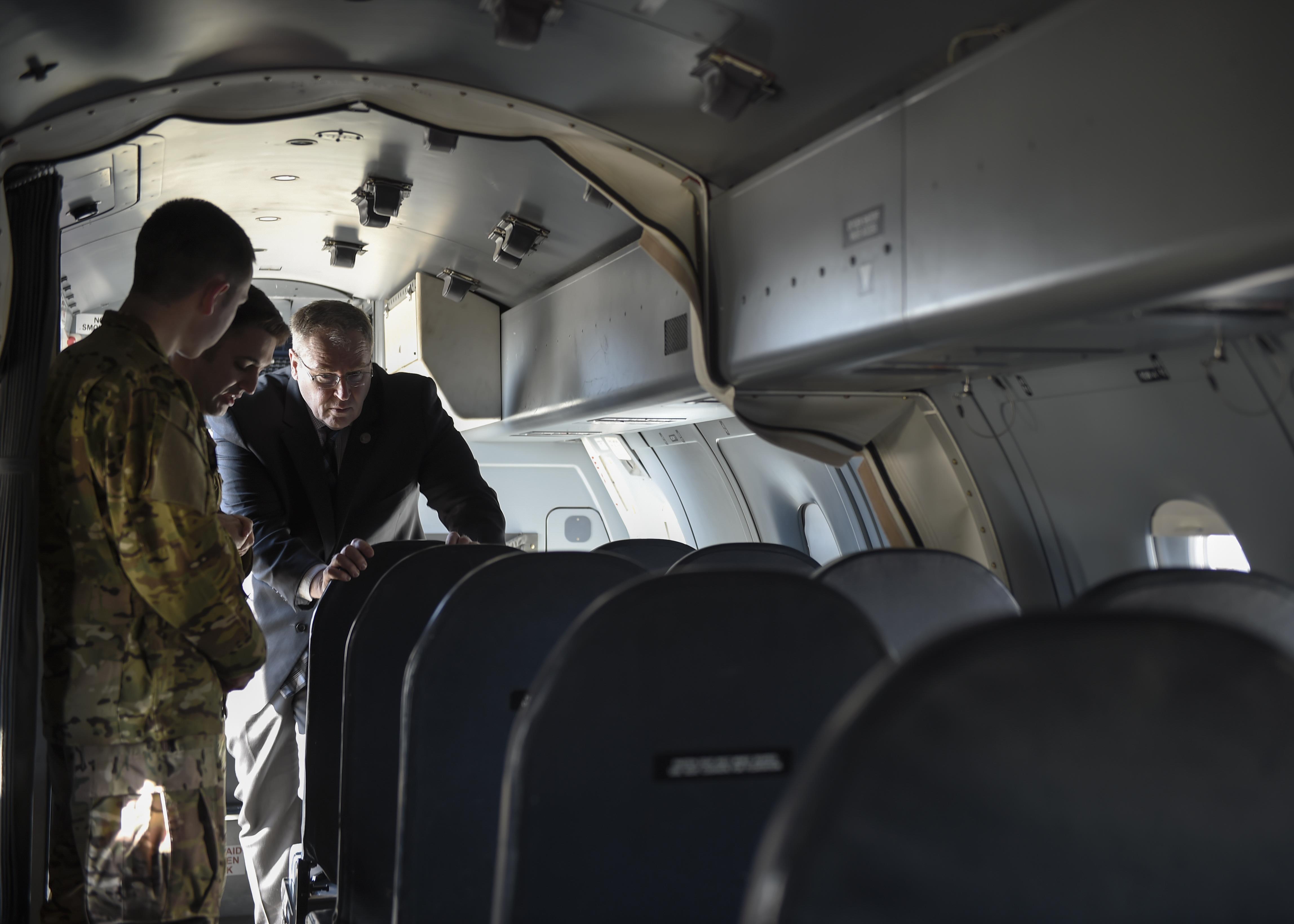 Deputy SECDEF visits Hurlburt Field