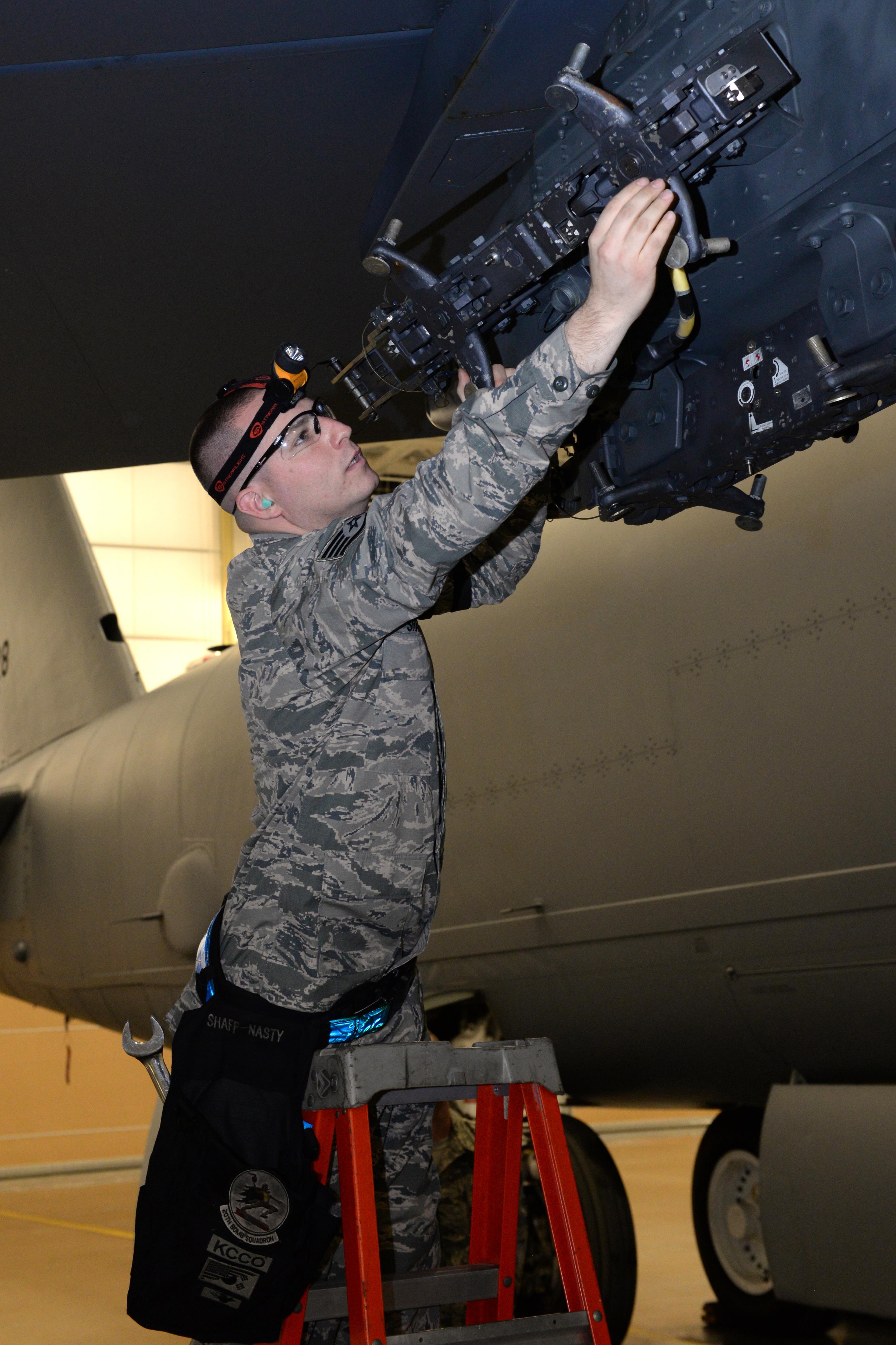 Bombs Away: weapons load competition hits the target > Barksdale Air ...