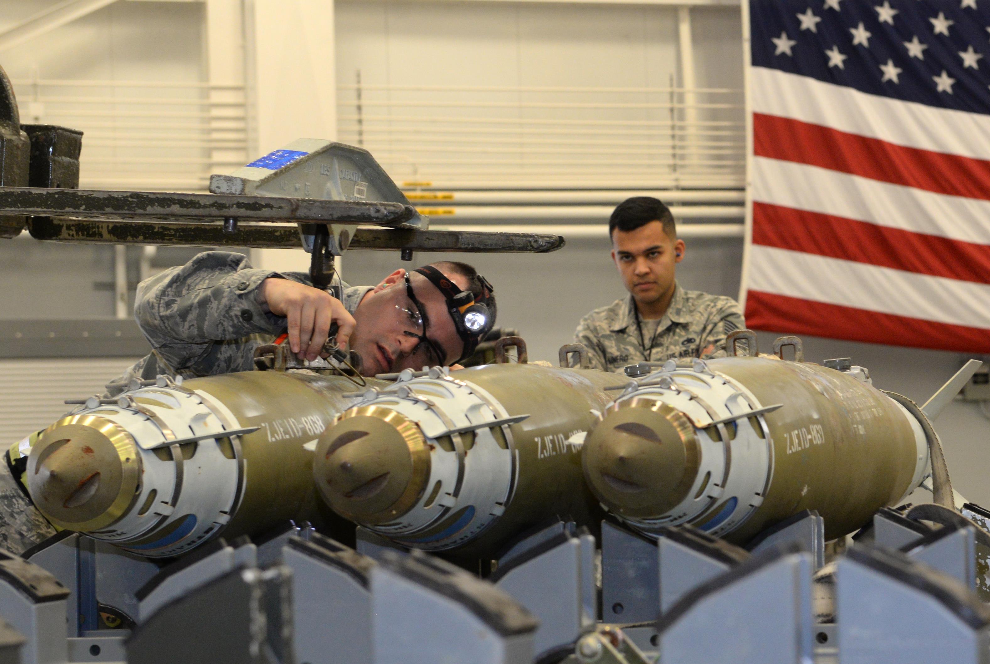 Bombs Away: weapons load competition hits the target > Barksdale Air ...