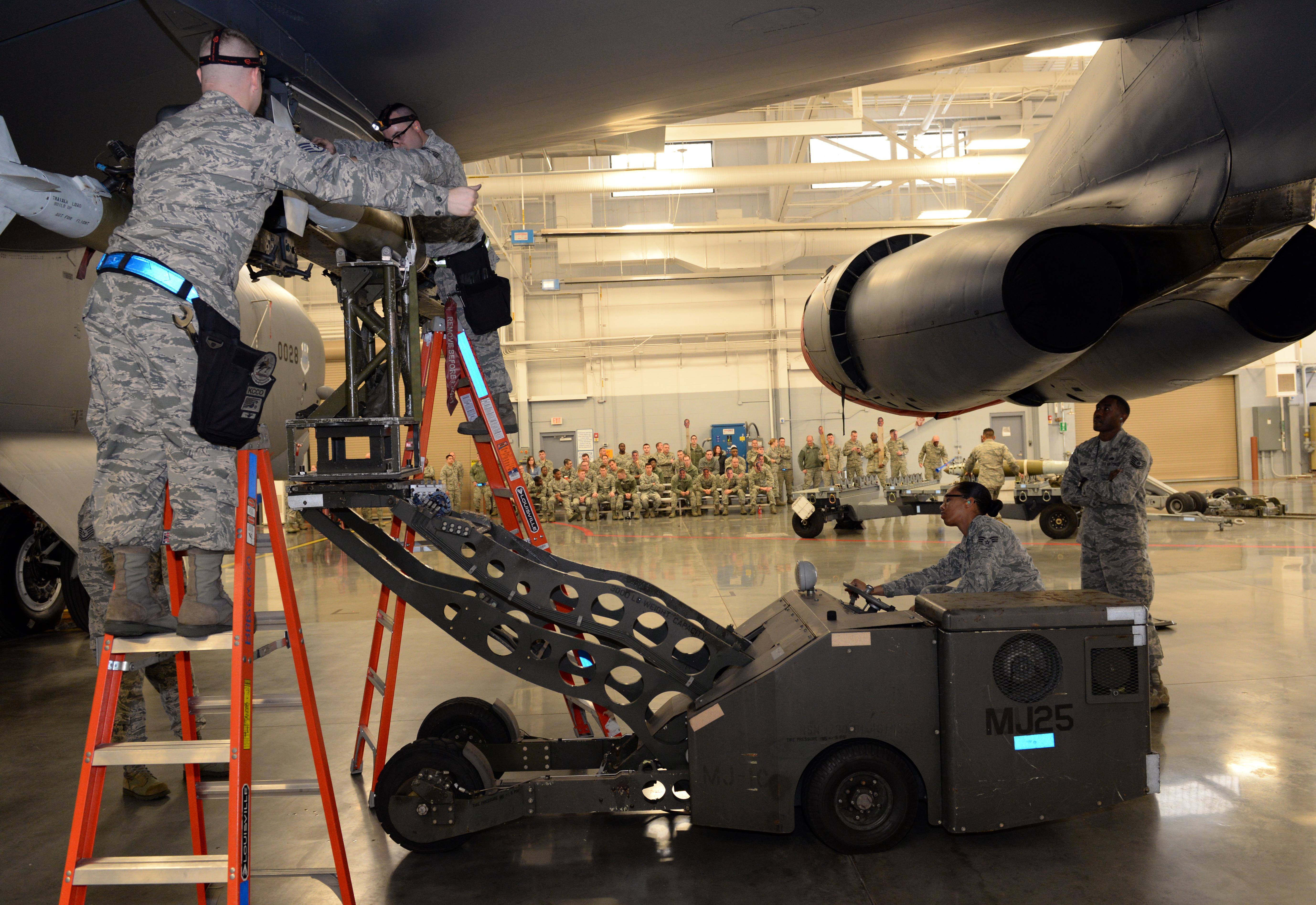 Bombs Away: weapons load competition hits the target > Barksdale Air ...