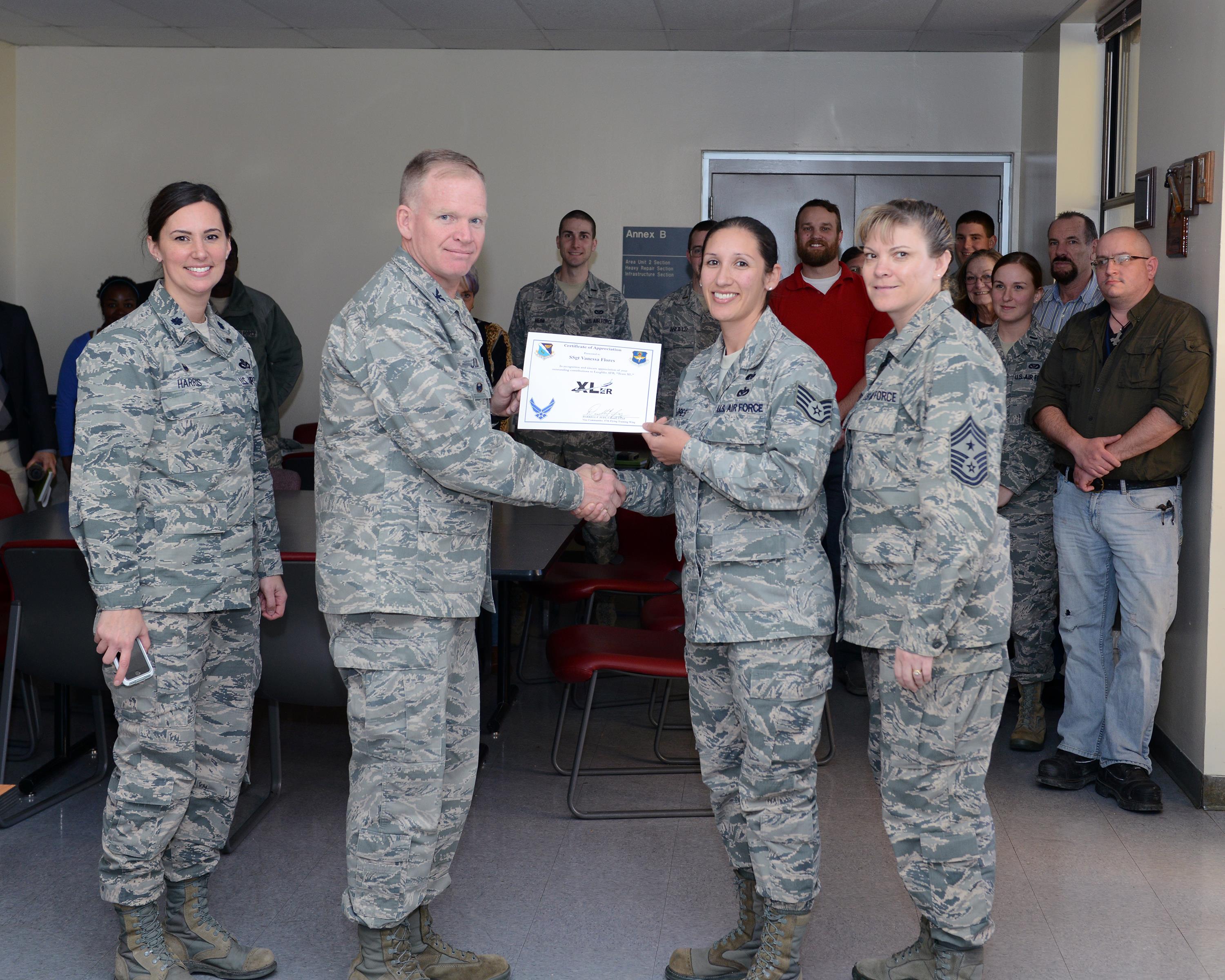 Laughlin XLer: Staff Sgt. Vanessa Flores