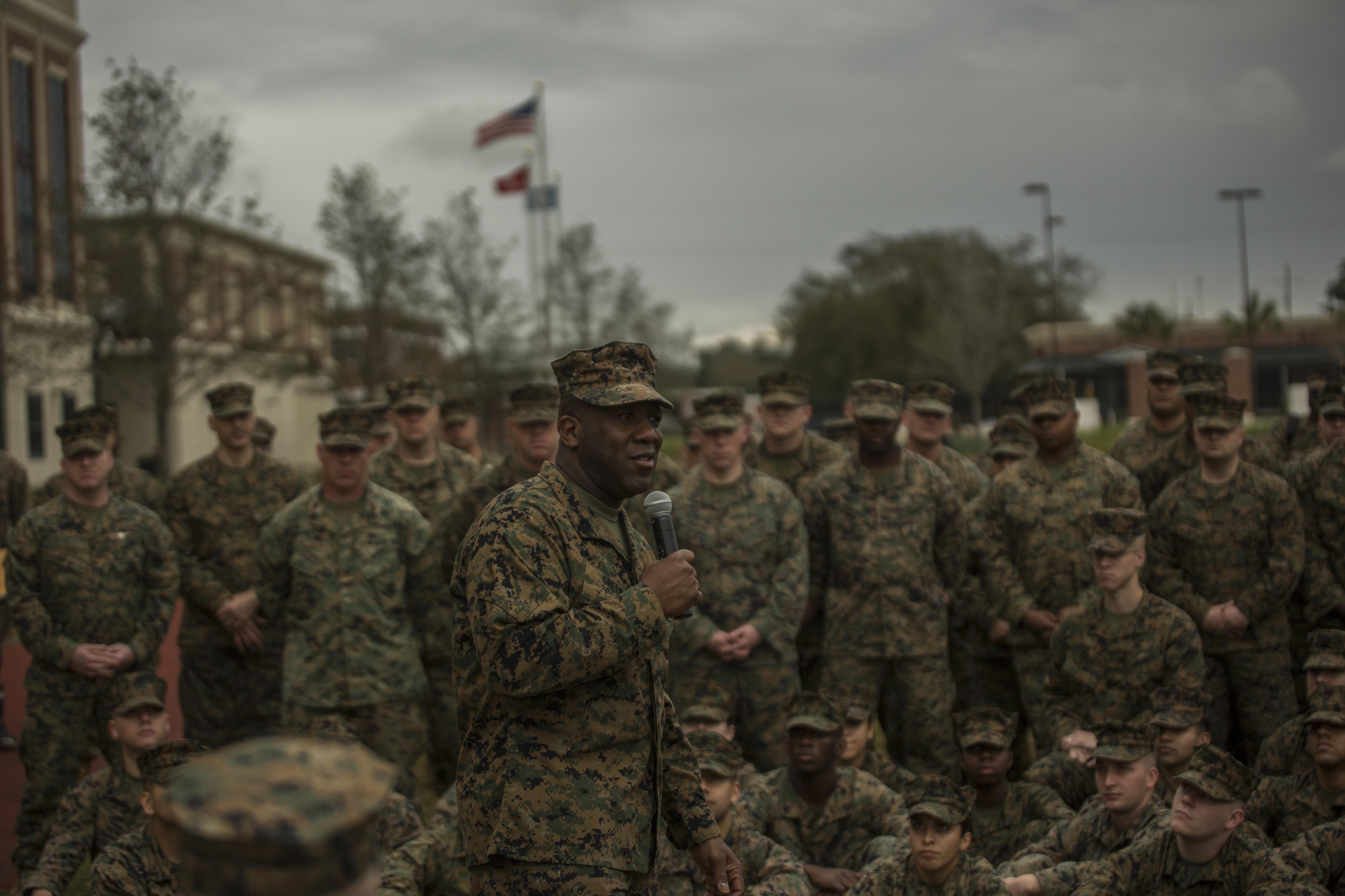 Marine Corps' top enlisted leader discusses 'Protect What You've Earned ...