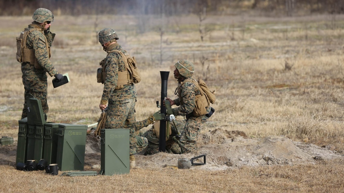 Boom! 2-2 mortars fire rounds downrange > United States Marine Corps ...