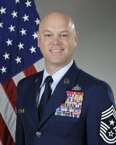 AETC Command Chief Master Sgt. David Staton