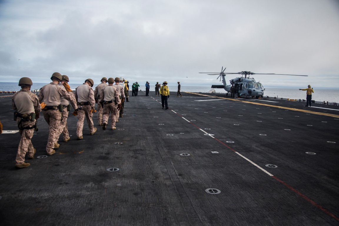 Maritime fast roping