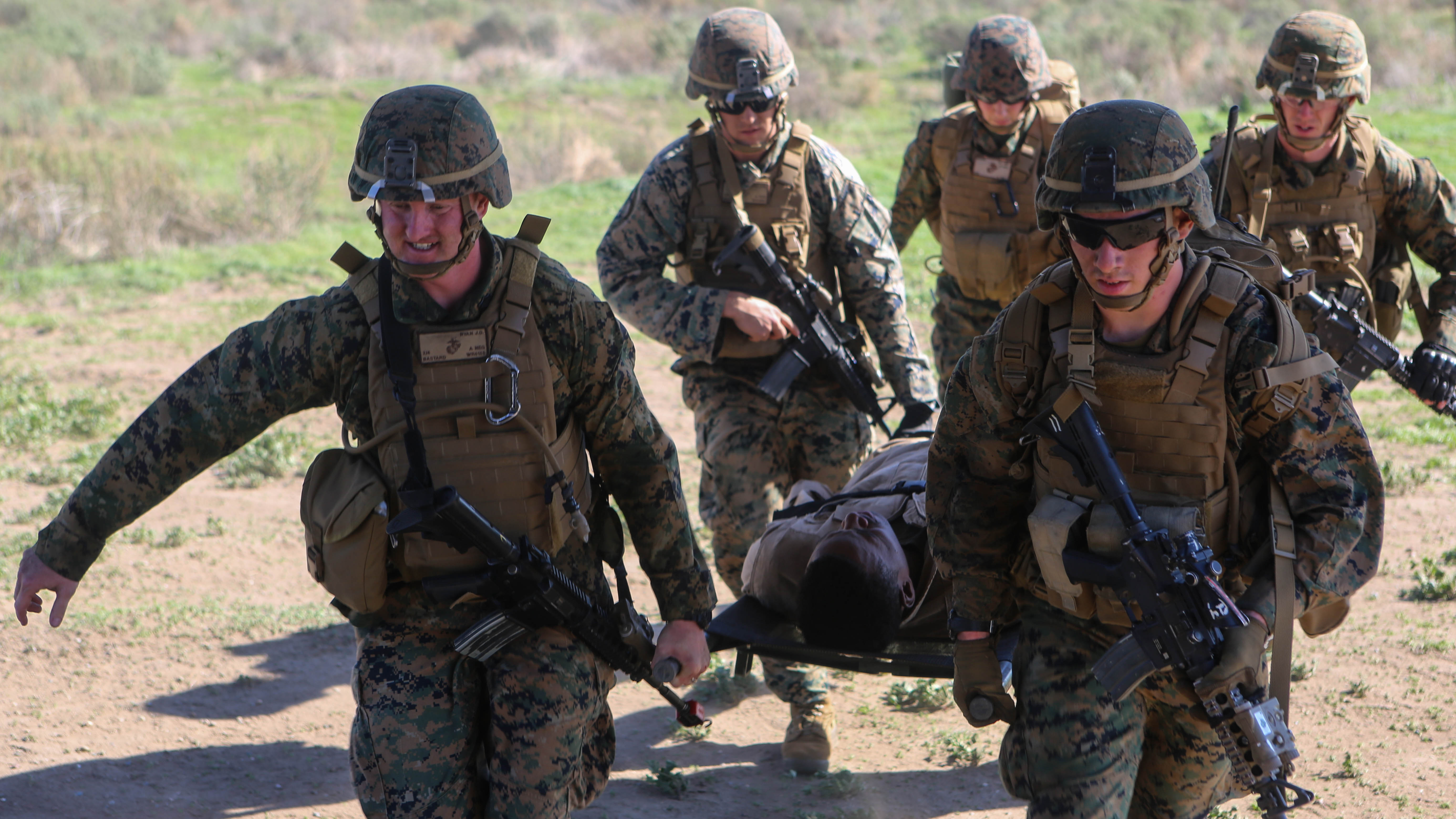We will get you to safety: VMM-161 conducts casualty-evacuation training