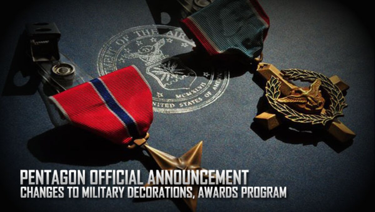 Pentagon announces changes to military decorations, awards program ...
