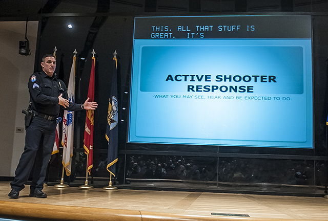 DSCC conducts active shooter response training > Defense Logistics ...