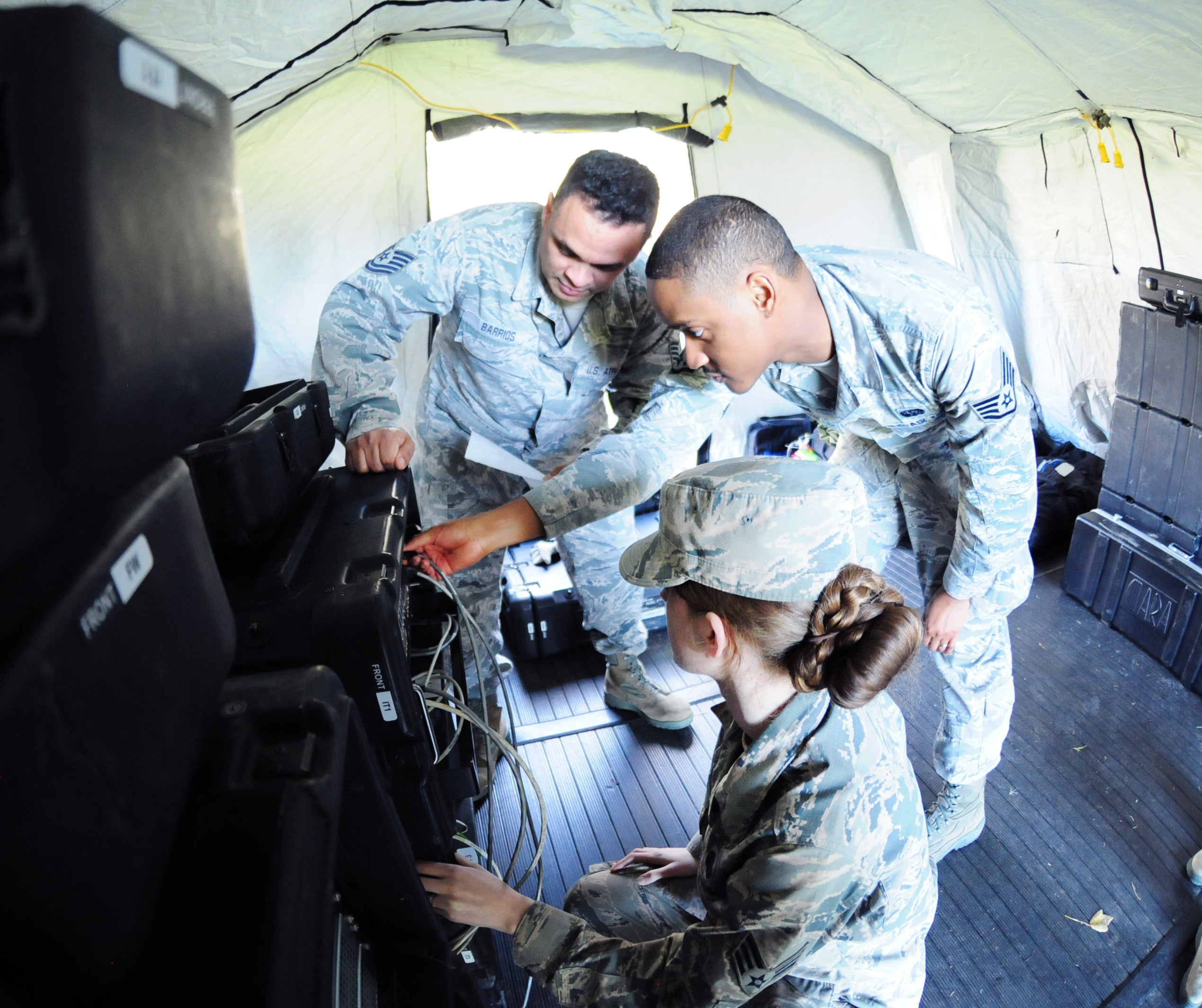 Connecting deployed communications systems