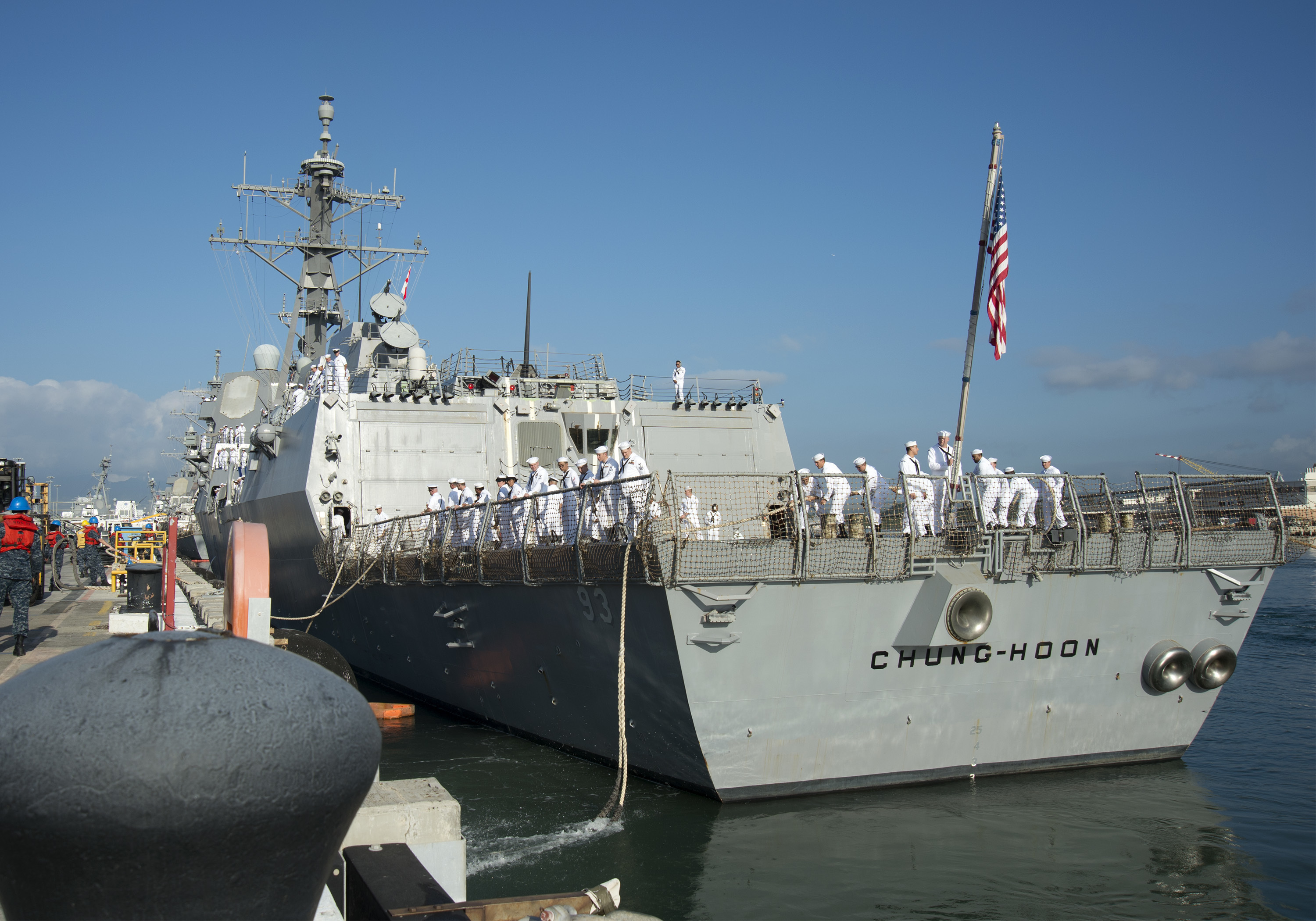 USS Chung-Hoon Departs for Western Pacific Deployment > United States ...