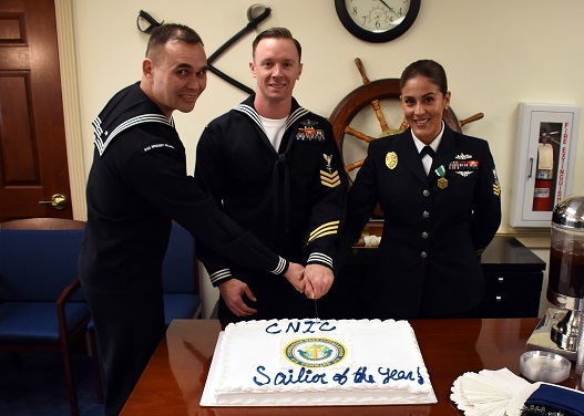Navy Installations Command Recognizes Top Sailor