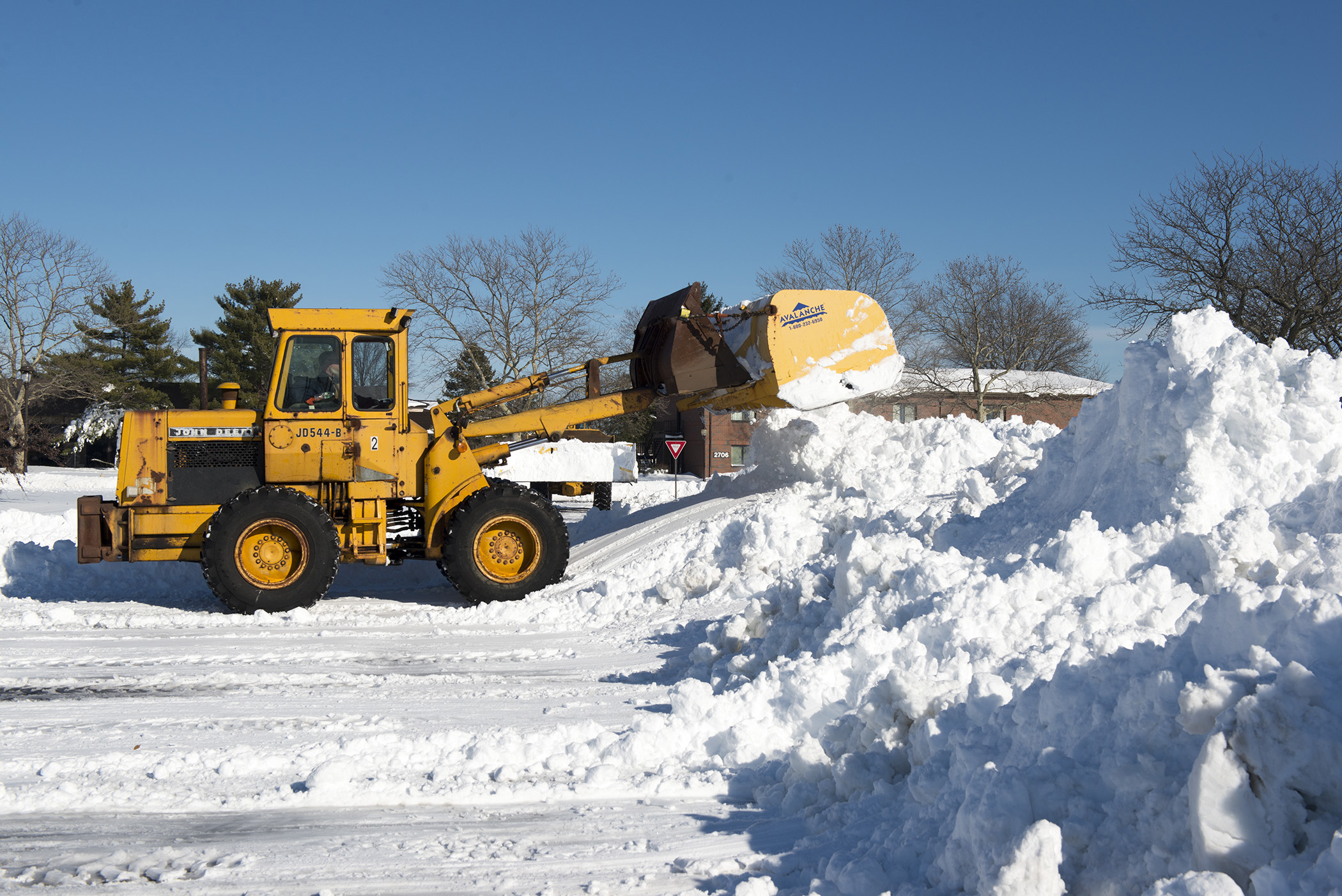 Pushing Snow > 514th Air Mobility Wing > Display