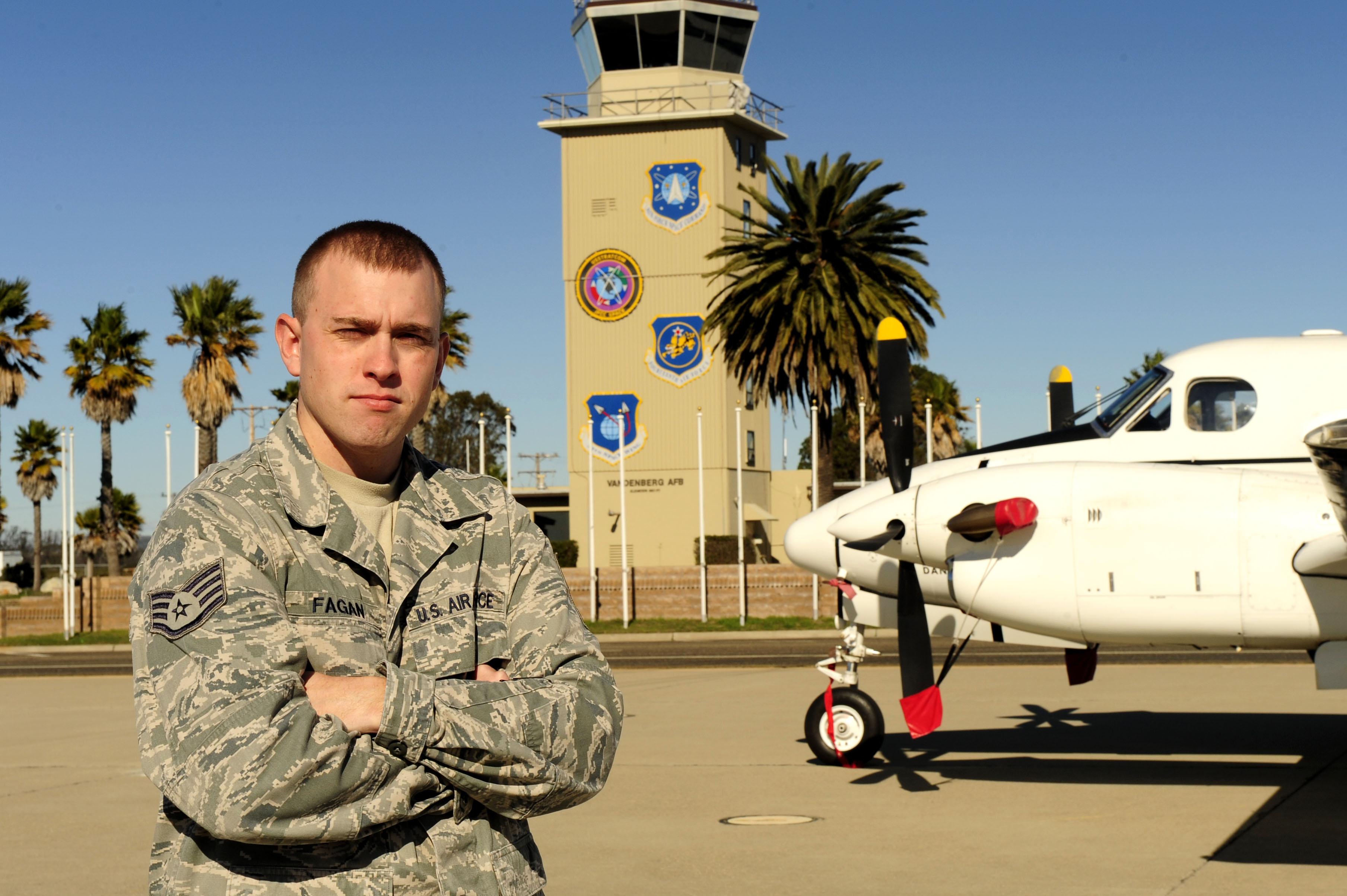 Backbone of airfield management > Vandenberg Space Force Base > Display