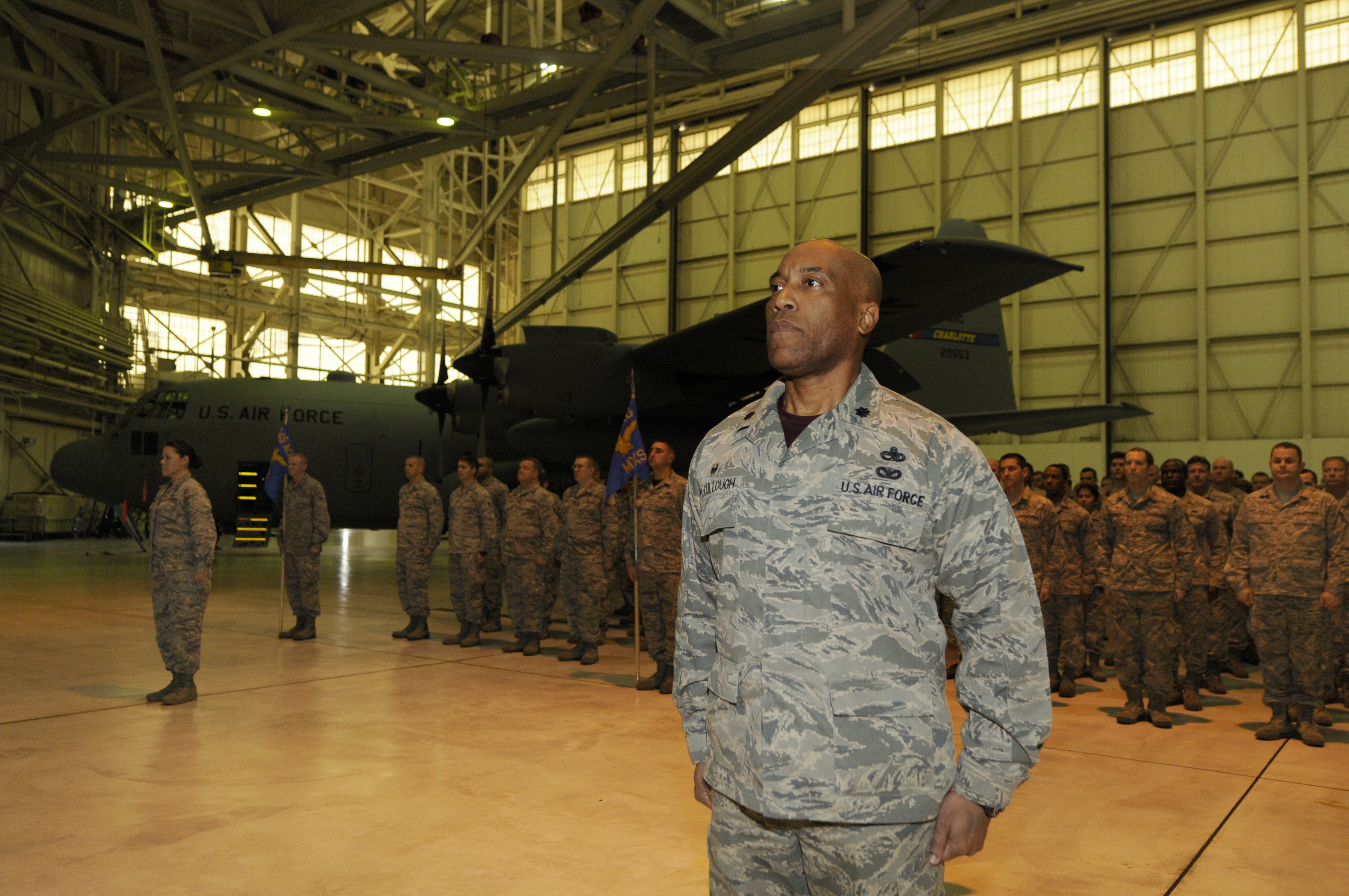 145th Maintenance Group welcomes newly promoted commander