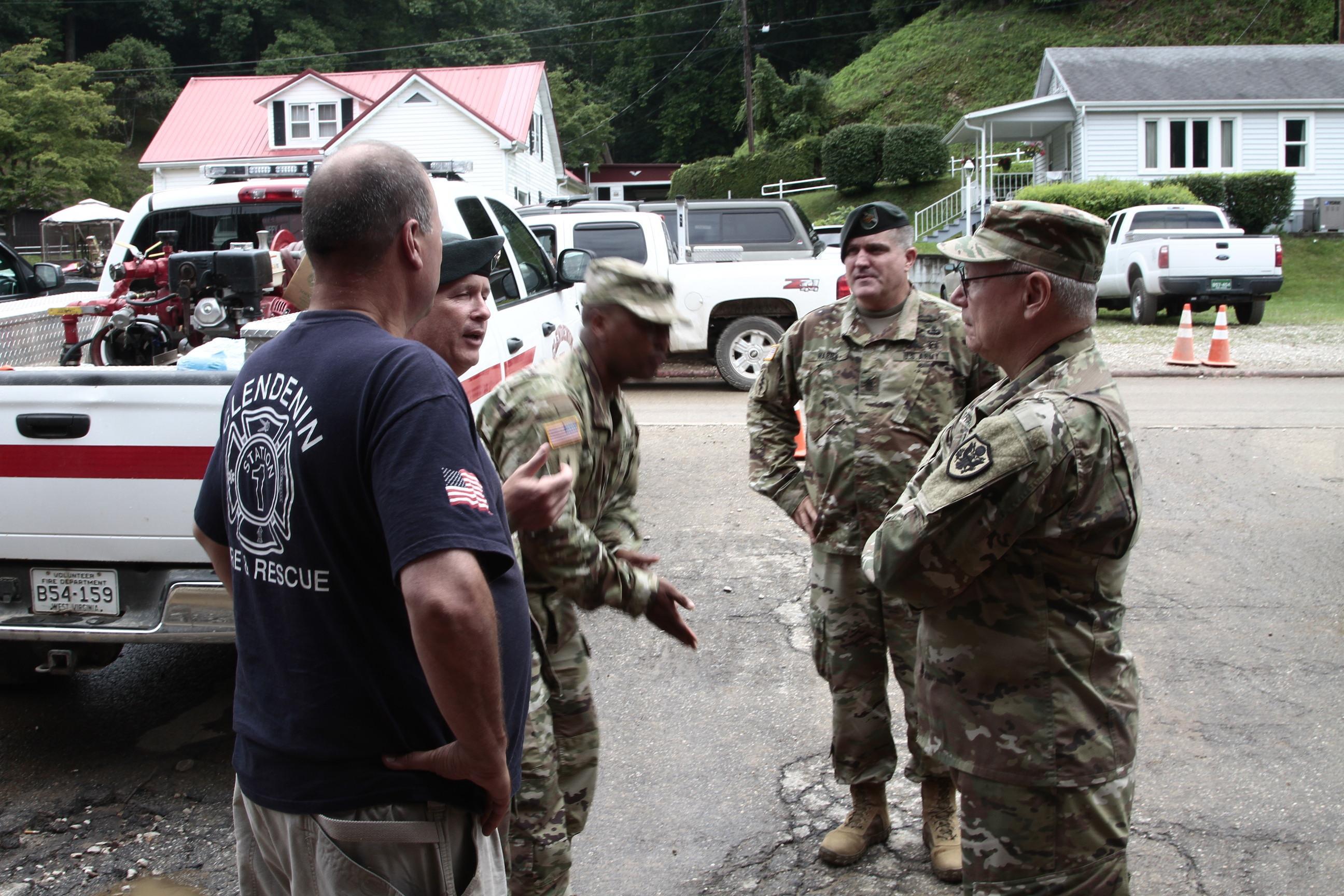 Teamwork between National Guard and firefighters helped save countless ...