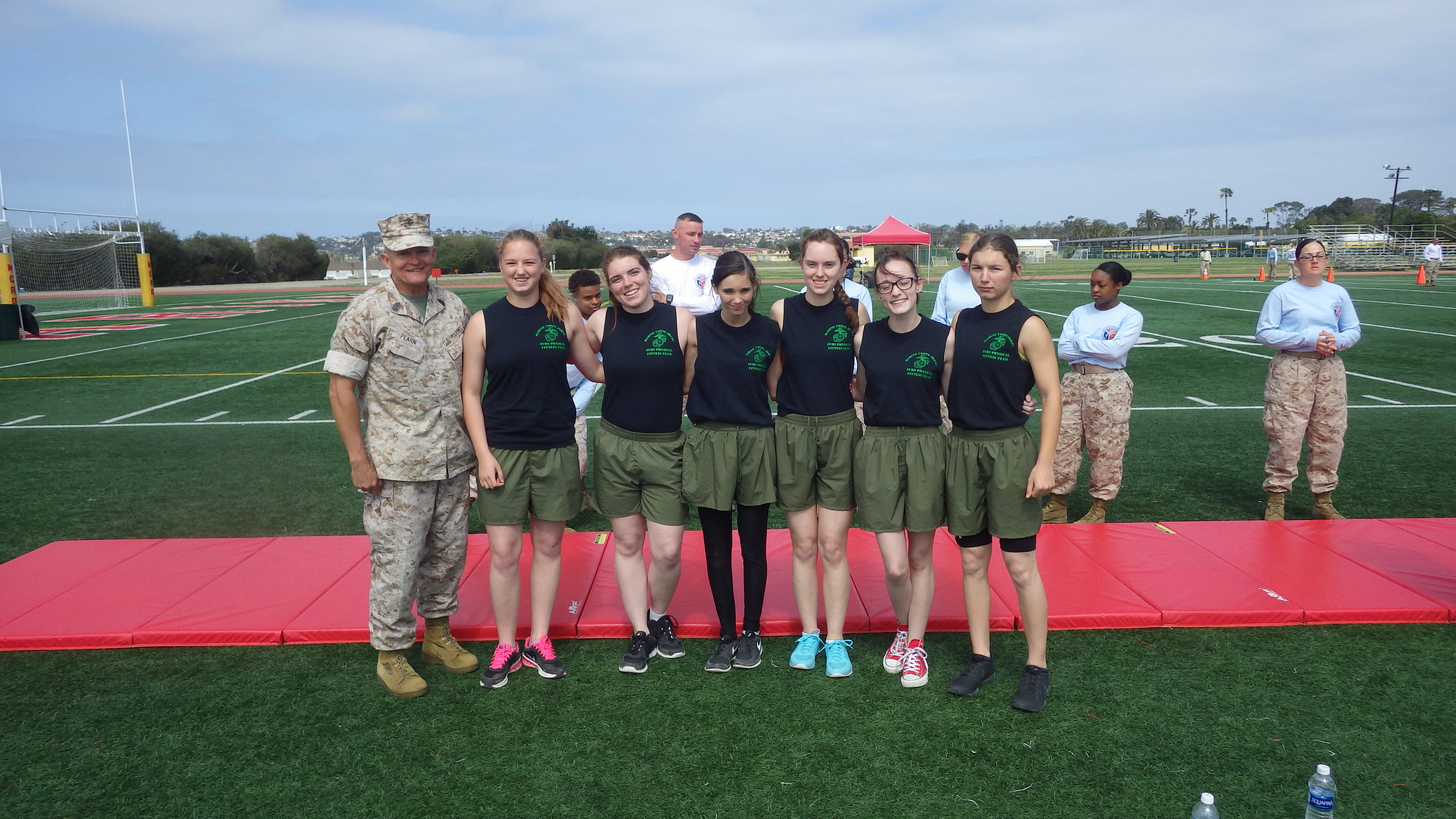 Sun Valley JROTC Girls Finish First in the Nation in Physical Fitness