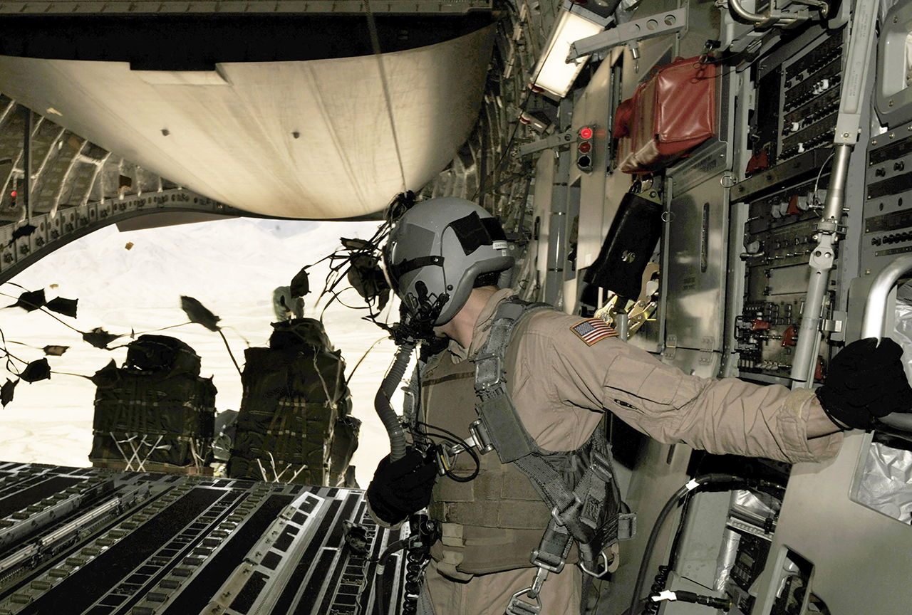 Airmen deliver 1 million pounds of supplies in 42 days