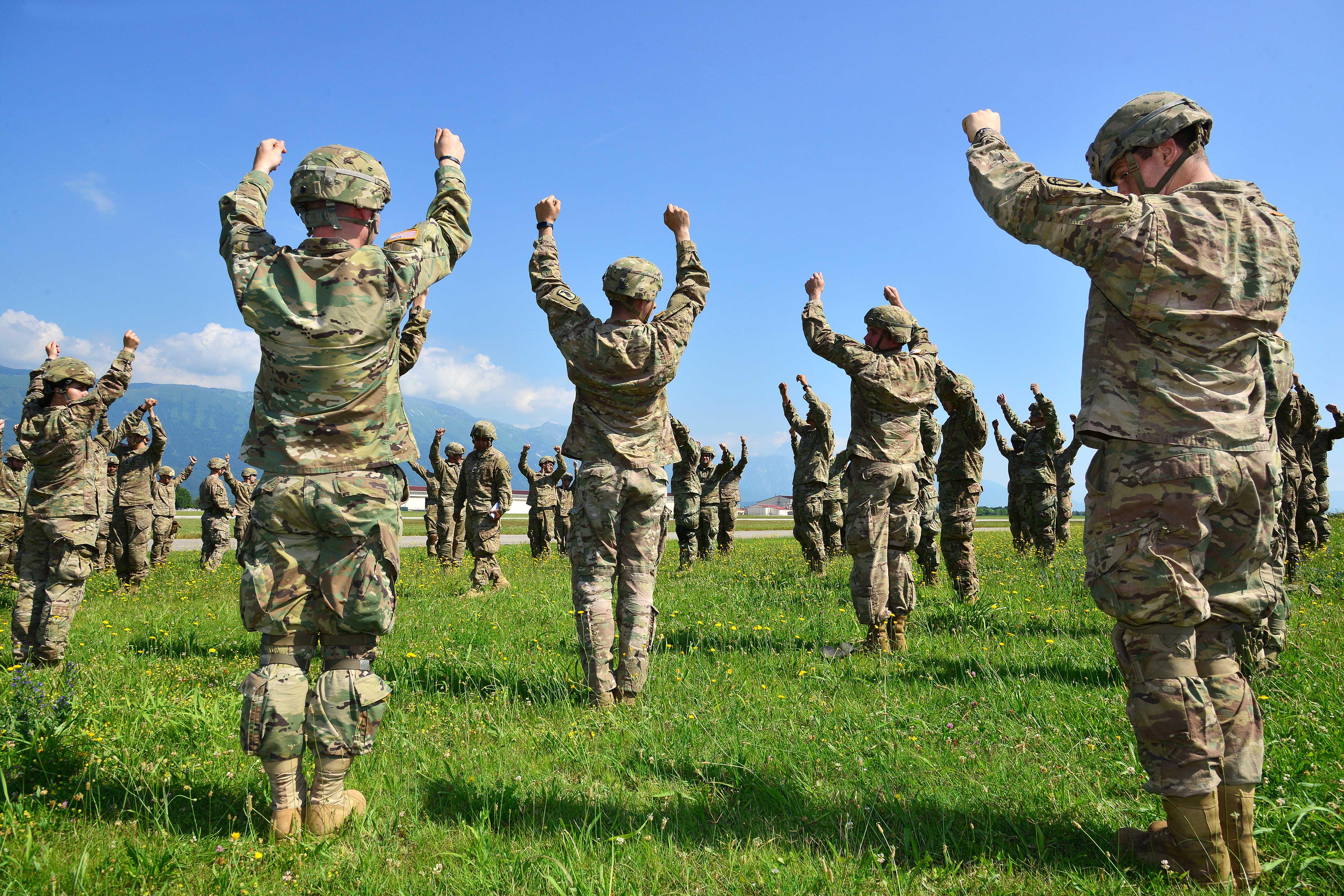 Stretching Exercise | U.S. Department of War