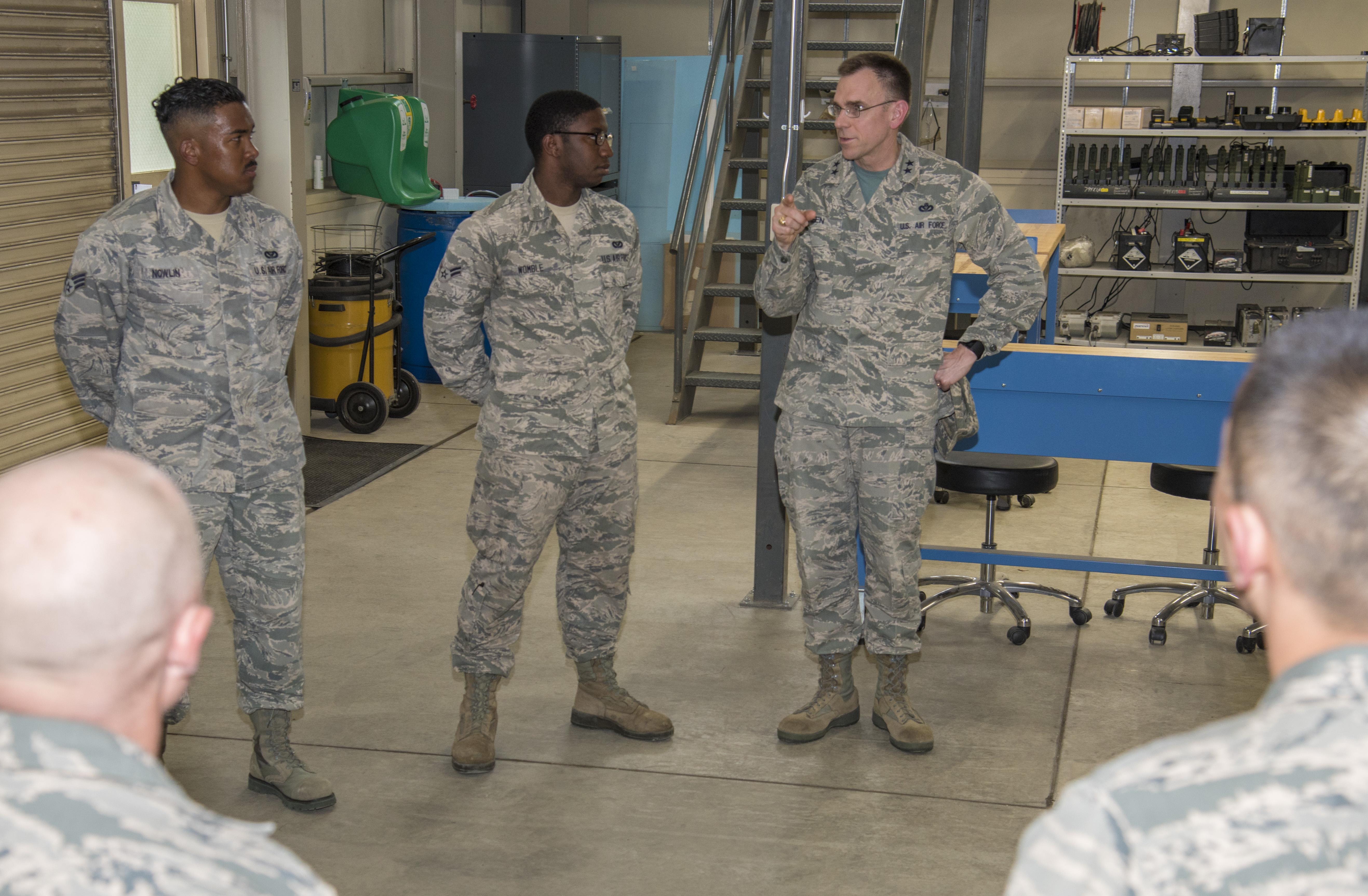 AF director of civil engineers tours new EOD compound > Misawa Air Base ...