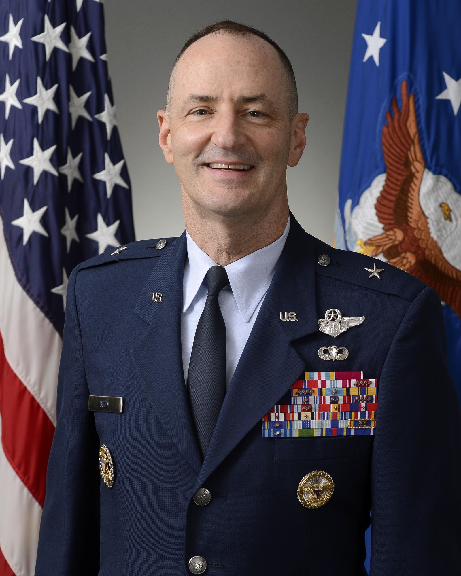 DAVID B. BEEN > Air Force > Biography Display
