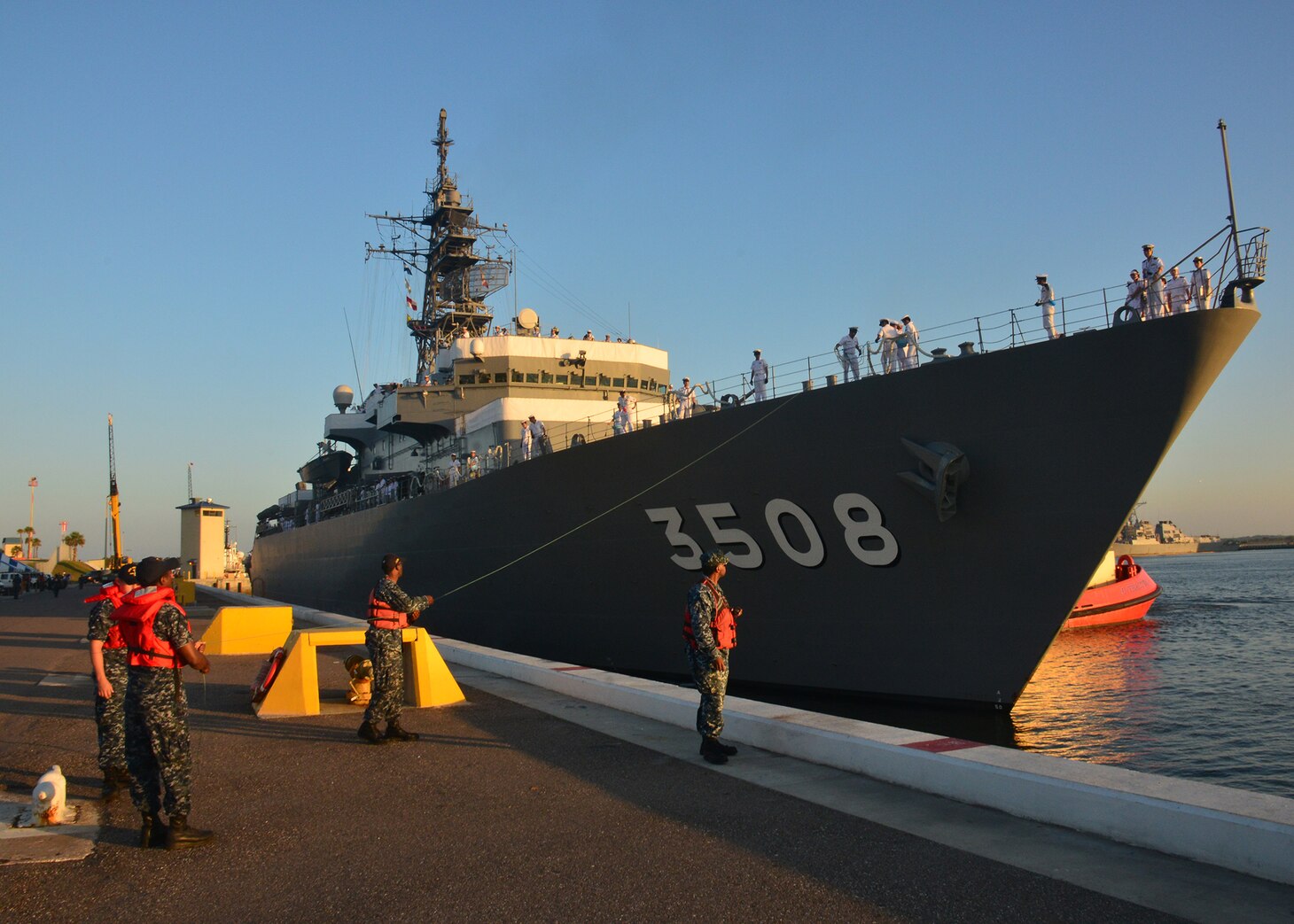 JMSDF Training Squadron Visits Naval Station Mayport > United States ...