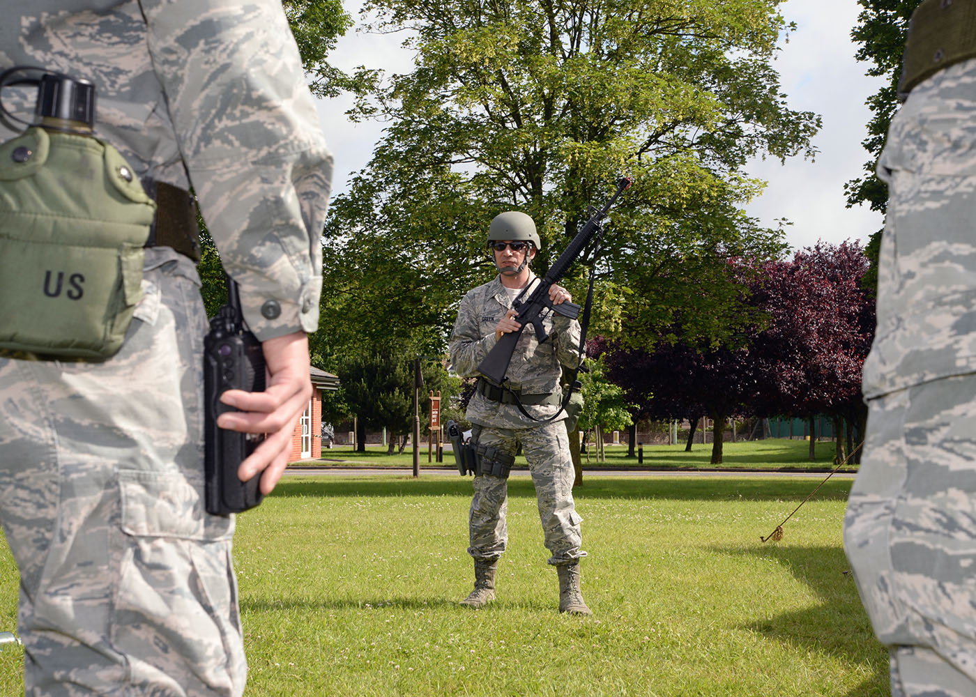100th CES Airmen practice for deployment during Prime BEEF exercise