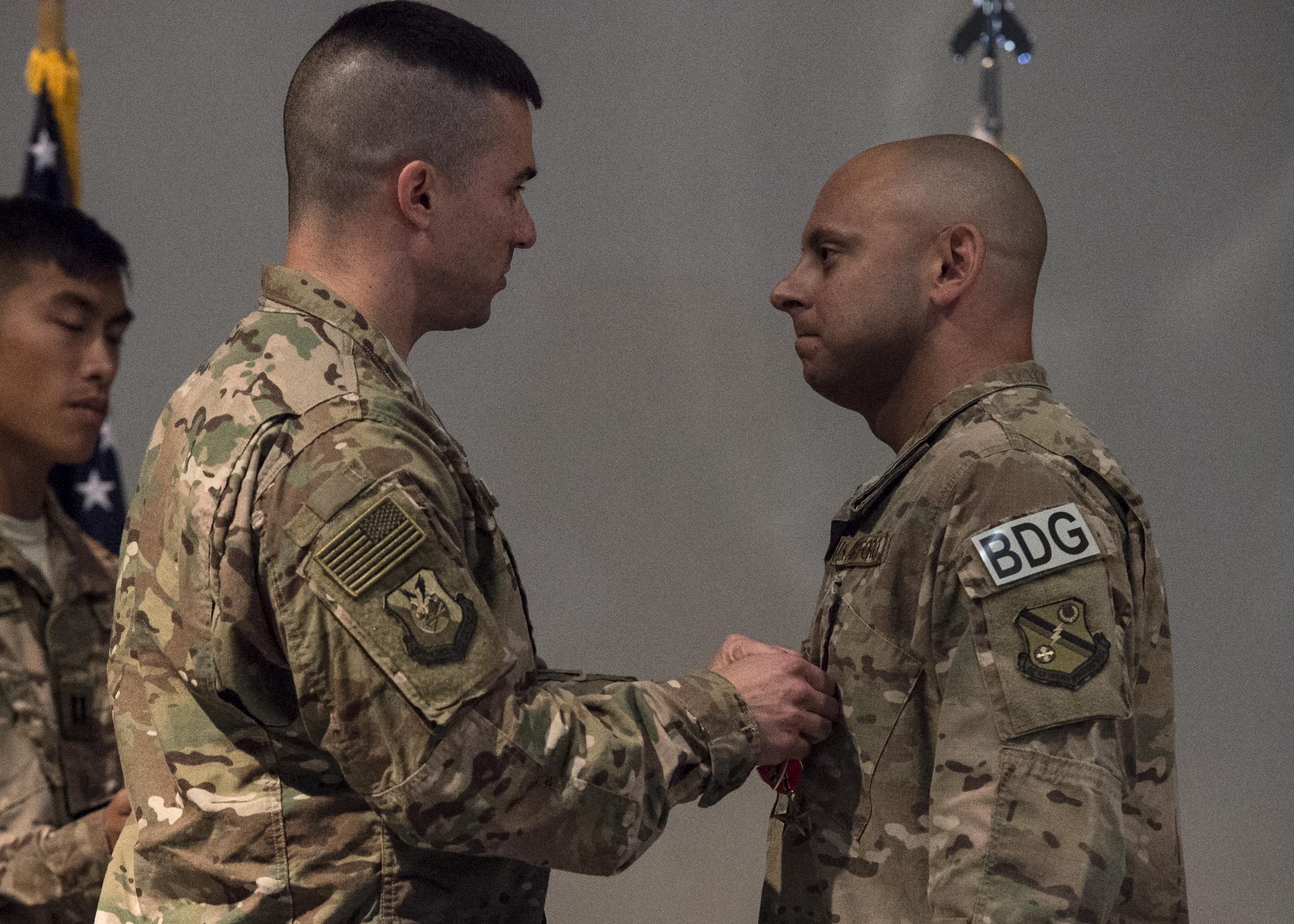 Combat medals: 820th BDG awards two Airmen > Moody Air Force Base ...