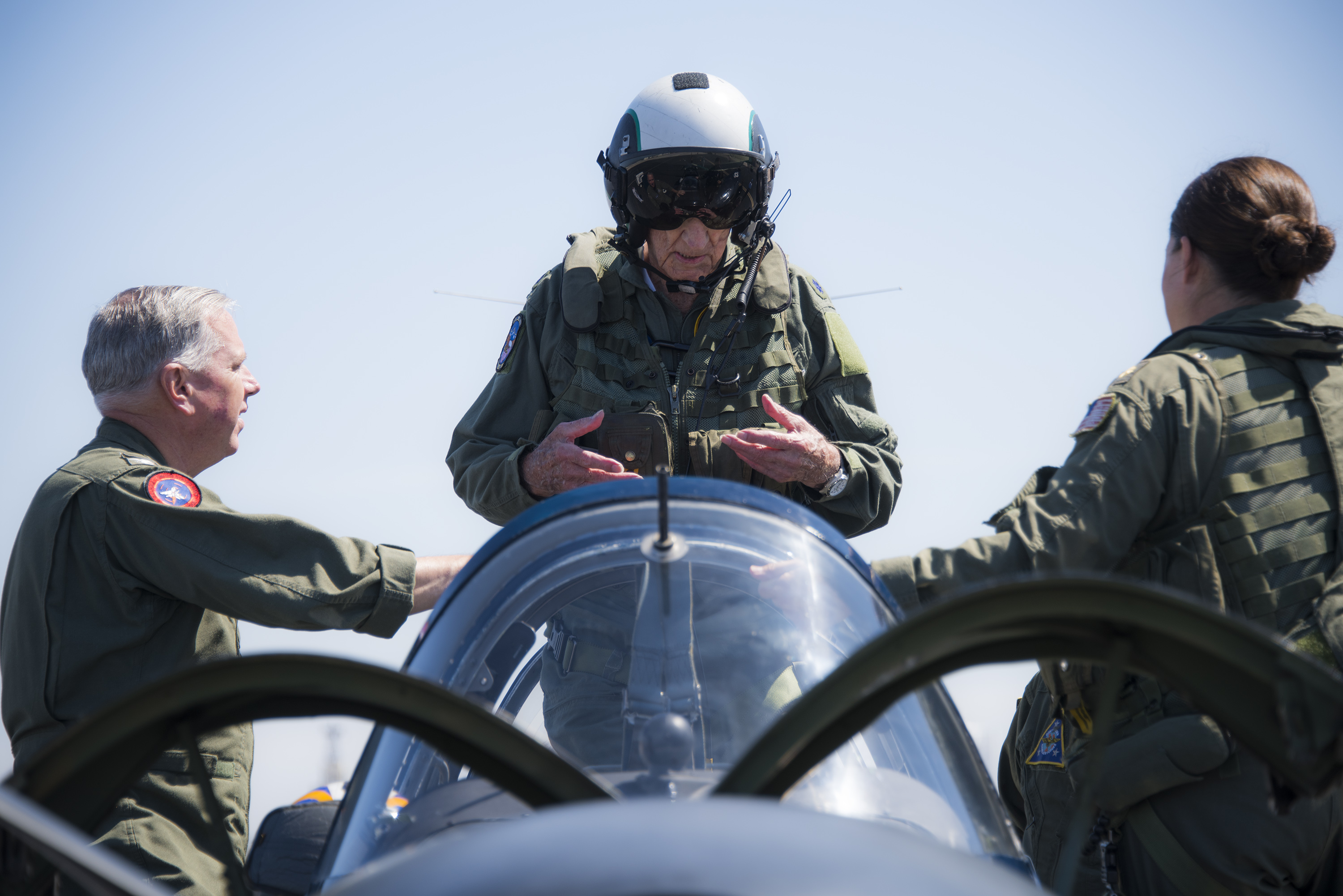 Legendary Ace Flies His 100th Aircraft in "the Birthplace of Naval ...