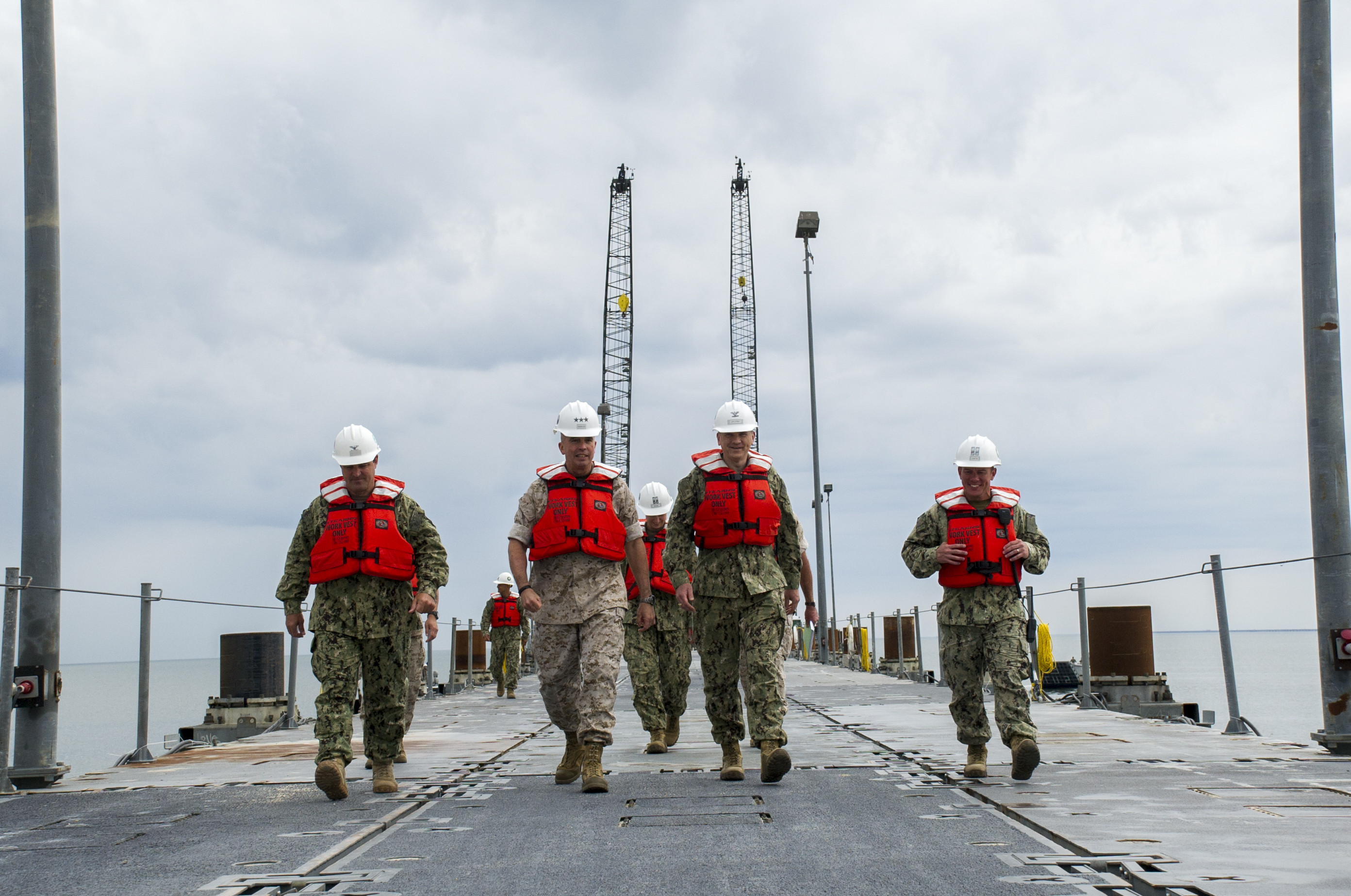 Marine General Visits Seabee-Built ELCAS Pier > Seabee Magazine > History