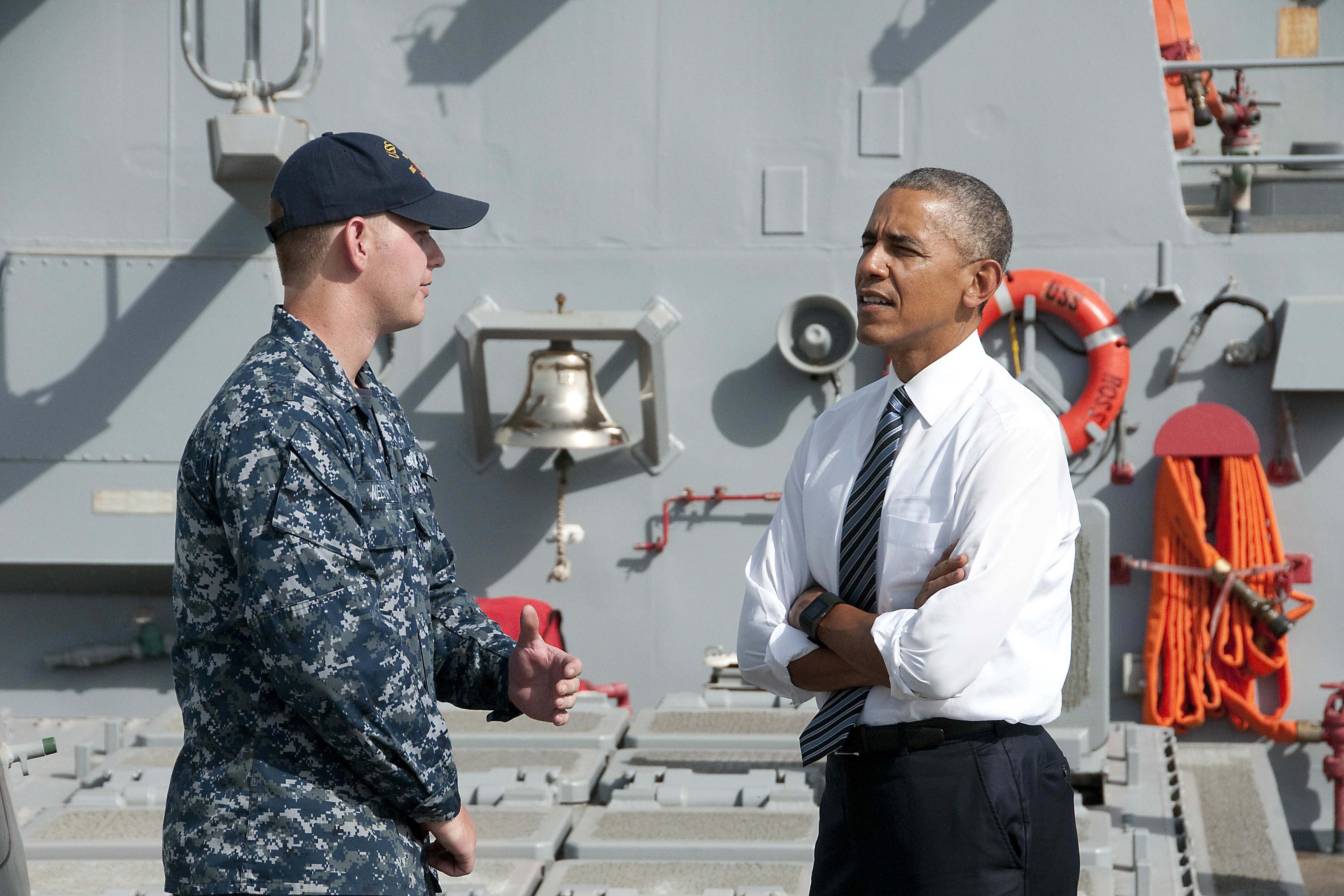 President Obama Visits Naval Station Rota - First US President to Visit ...
