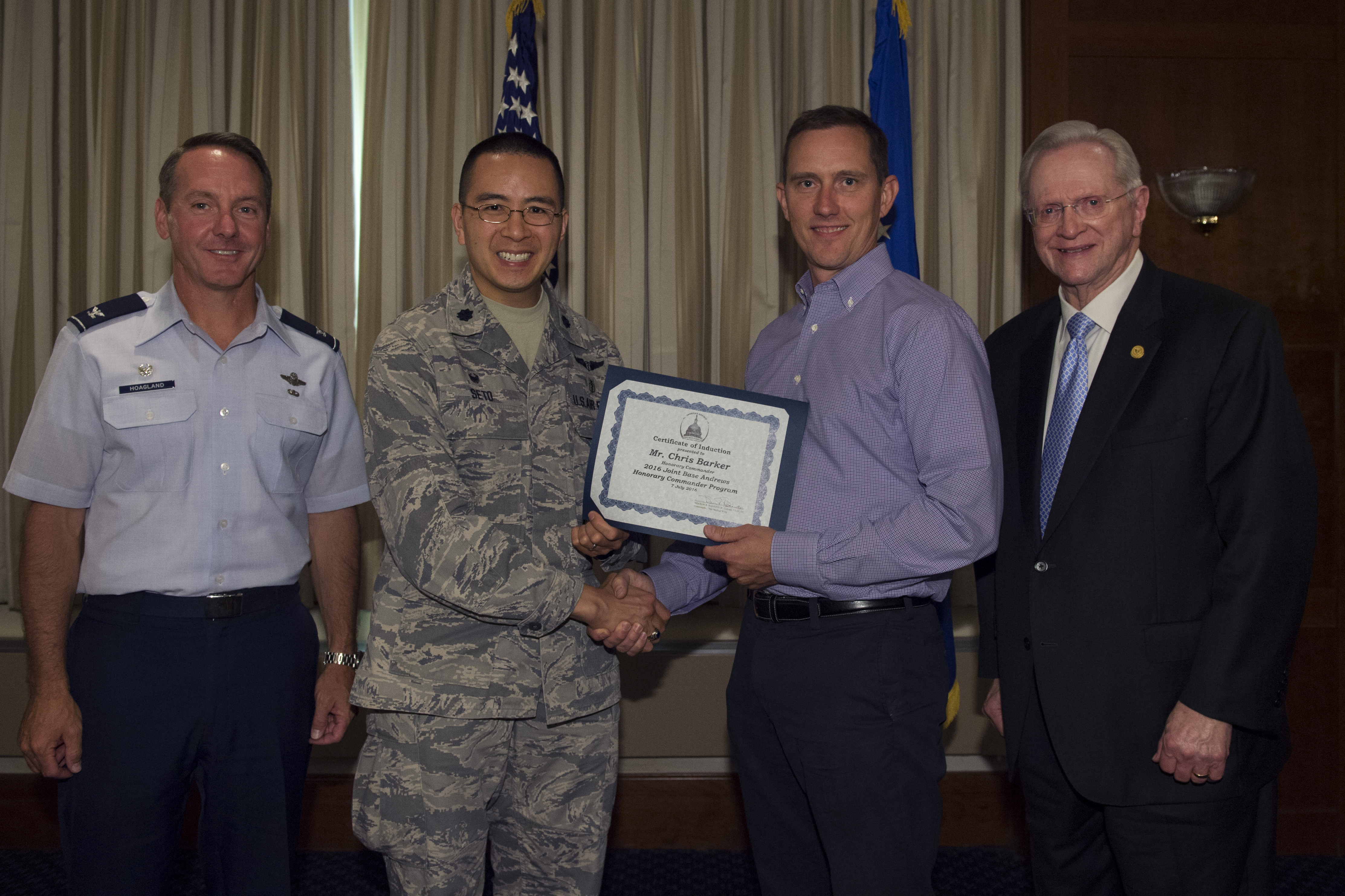 JBA inducts 7 new honorary commanders > Joint Base Andrews > Article ...