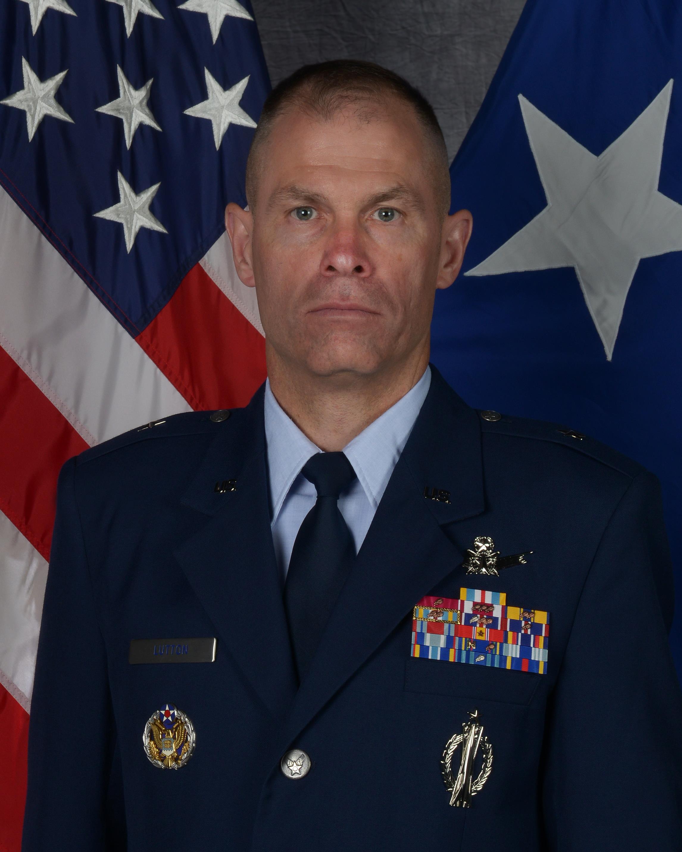 BRIGADIER GENERAL MICHAEL LUTTON > U.S. Air Force > Biography Display